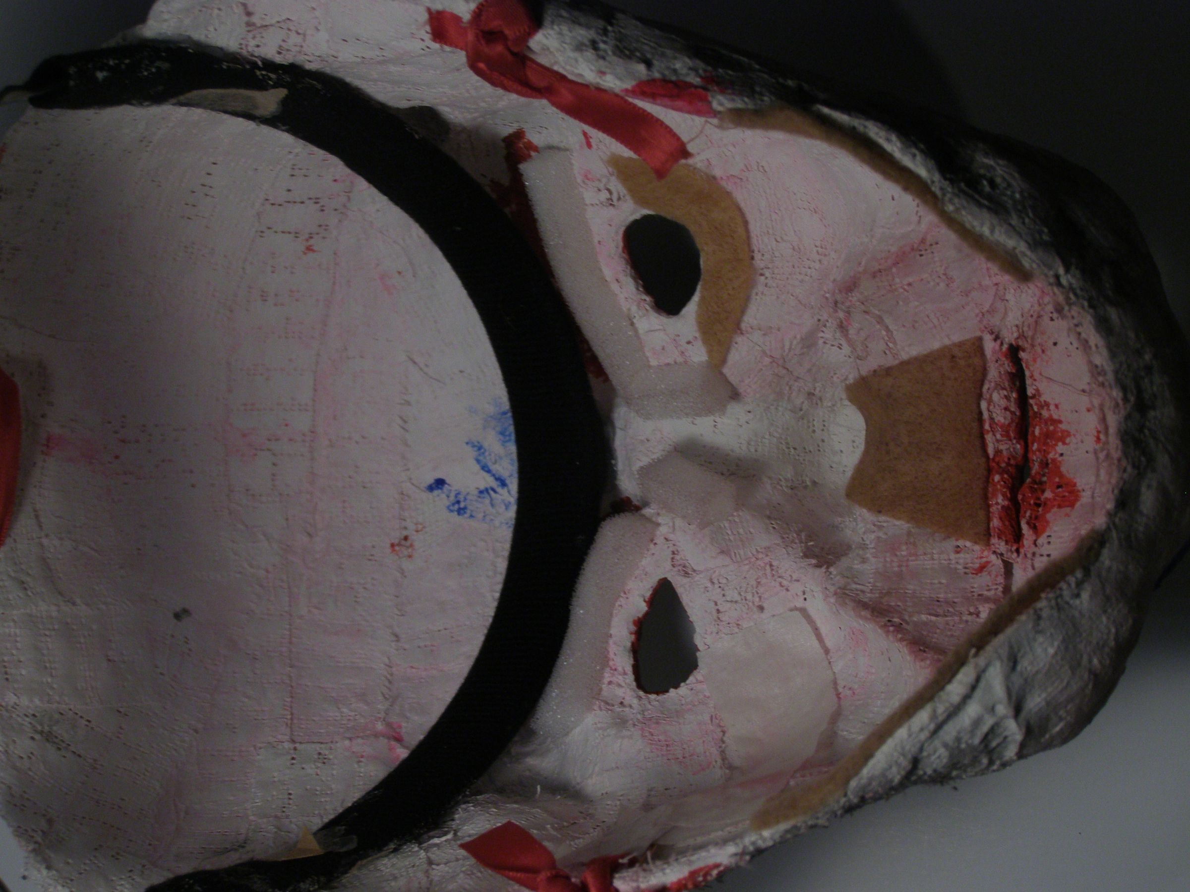 Terrifying High-quality Masks (Plaster of Paris) : 10 Steps (with ...