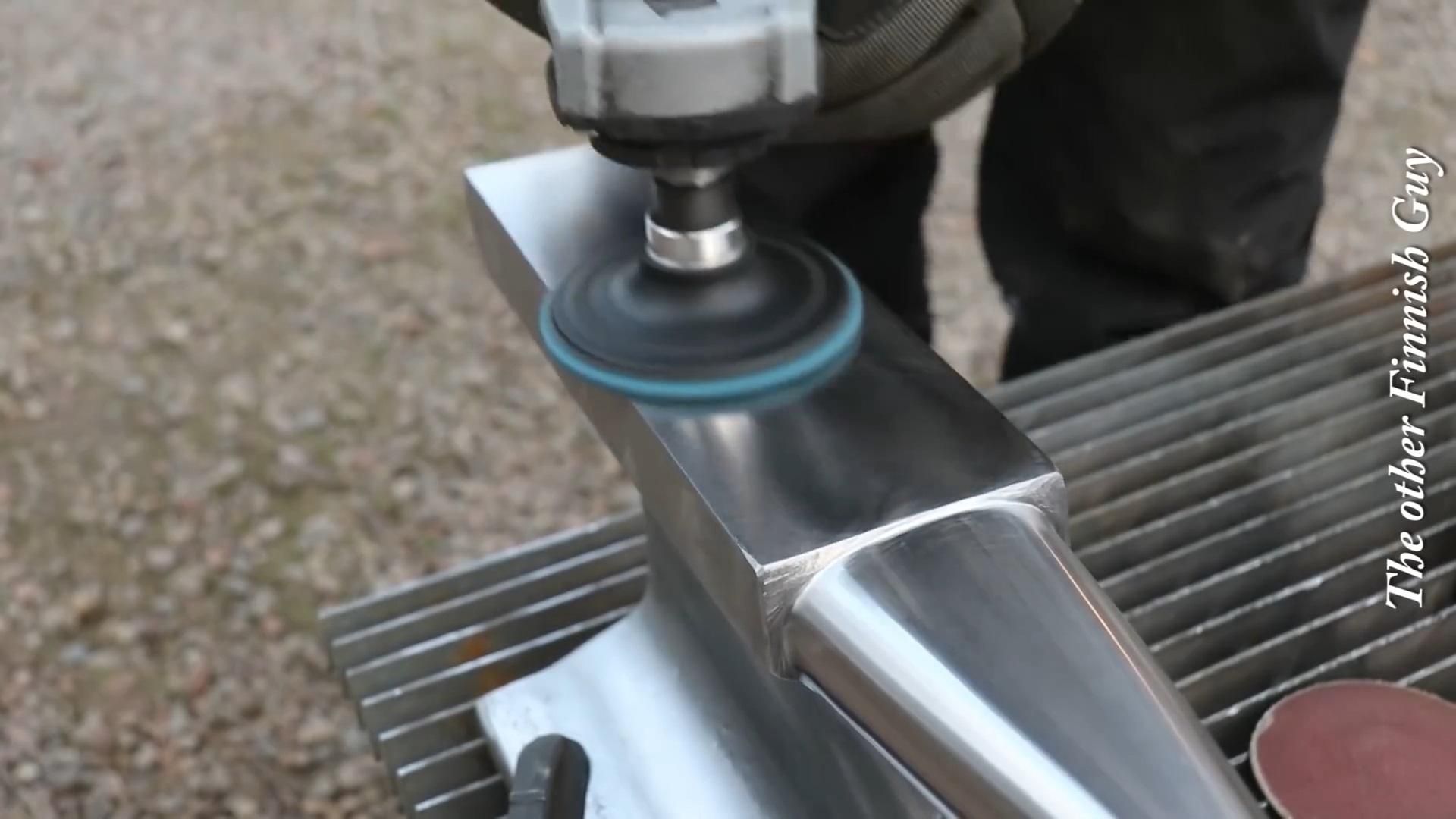 Making Aso / Railroad Track Anvil Using Angle Grinders. : 10 Steps ...