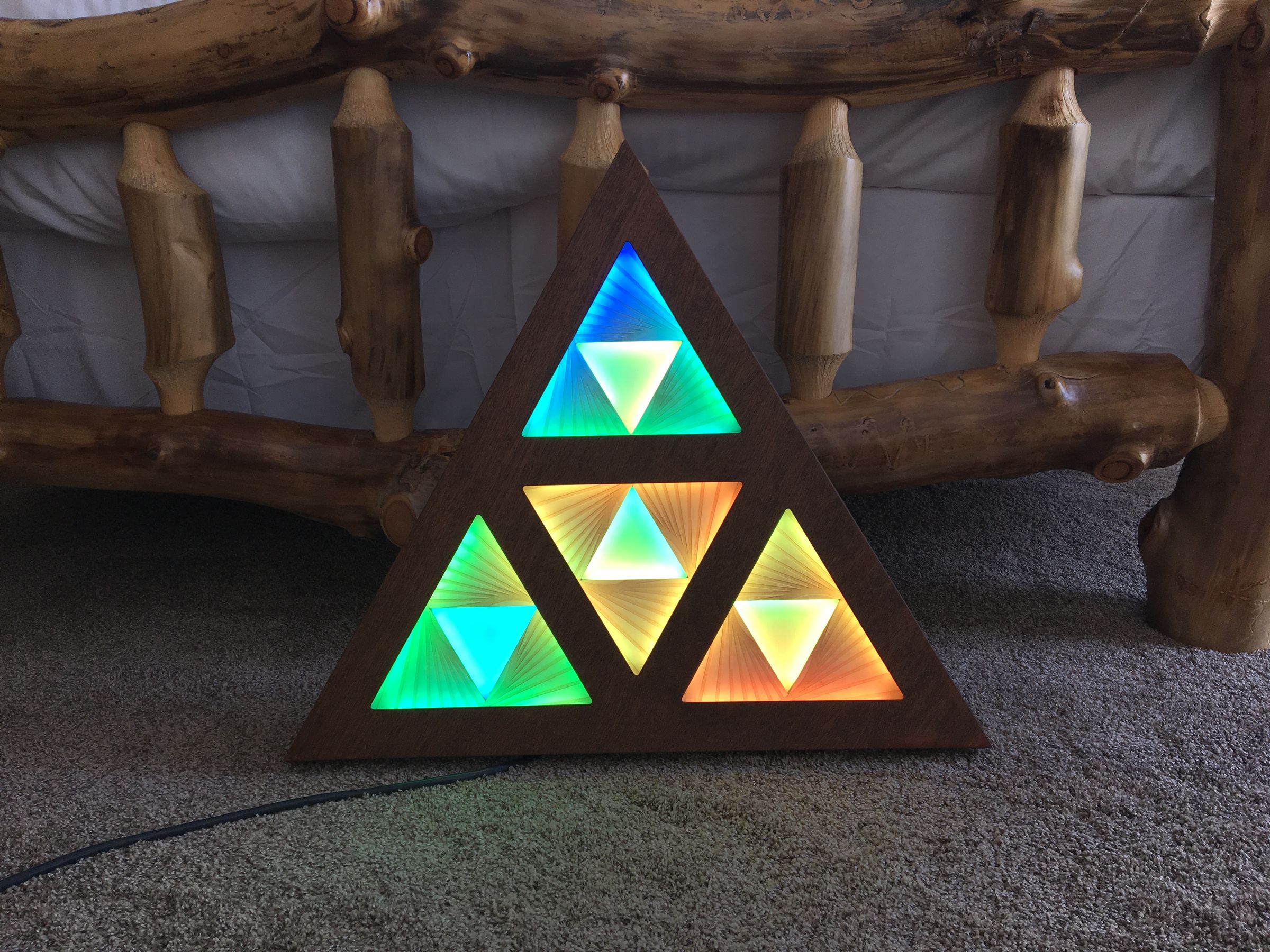 Layered Lights in Wooden Frame : 10 Steps (with Pictures) - Instructables
