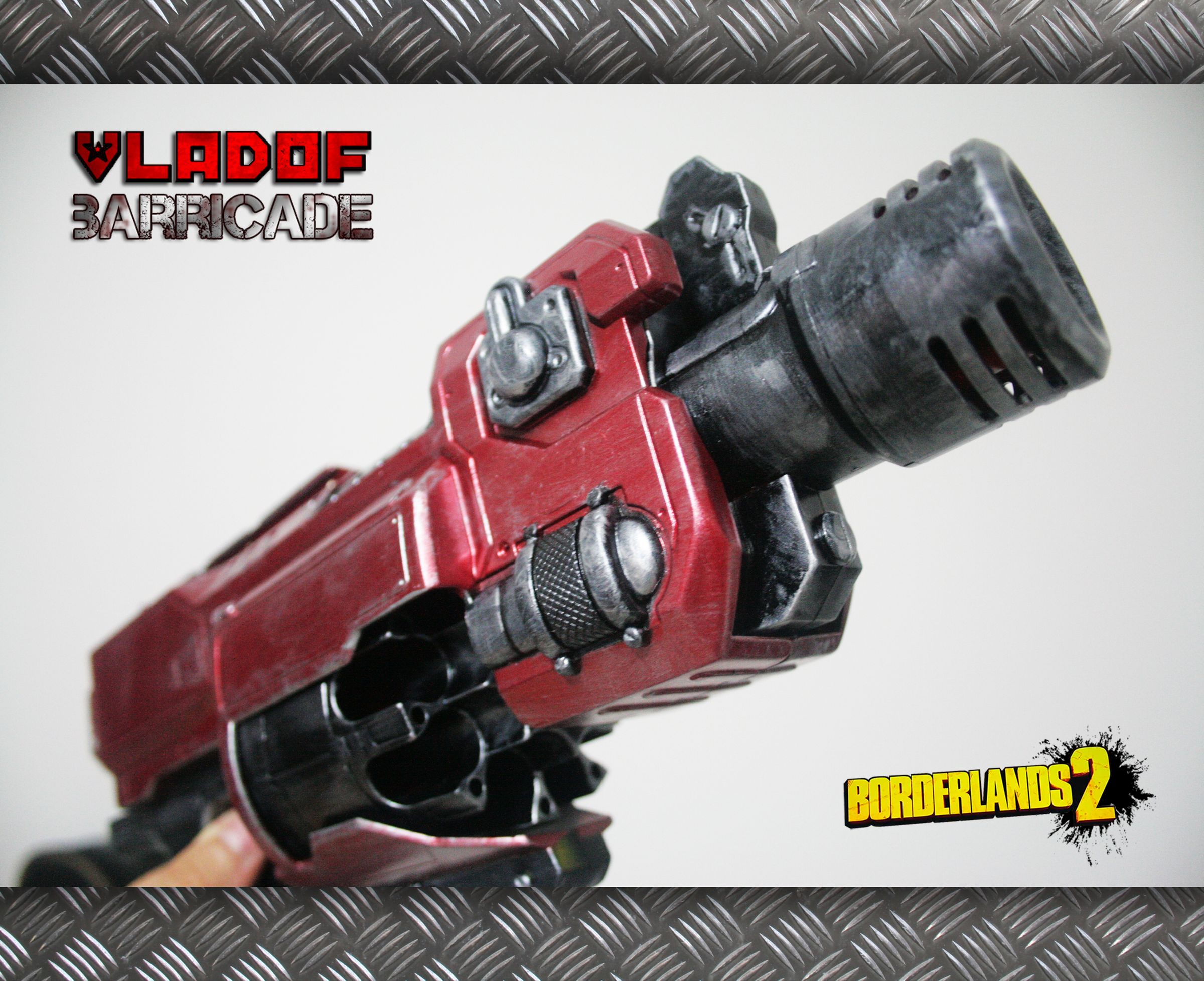 Nerf Barricade Borderlands 2 Vladof Gun Prop : 12 Steps (with Pictures ...