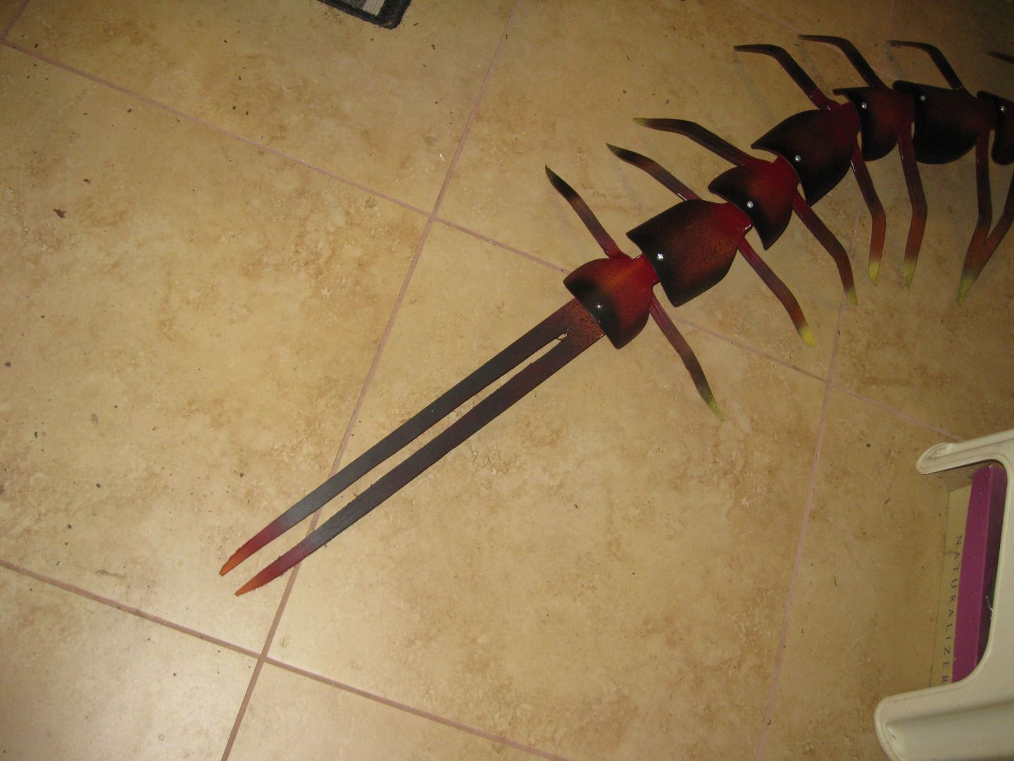 Giant PVC Centipede- 10 Feet of Nightmare Fuel : 7 Steps (with Pictures ...