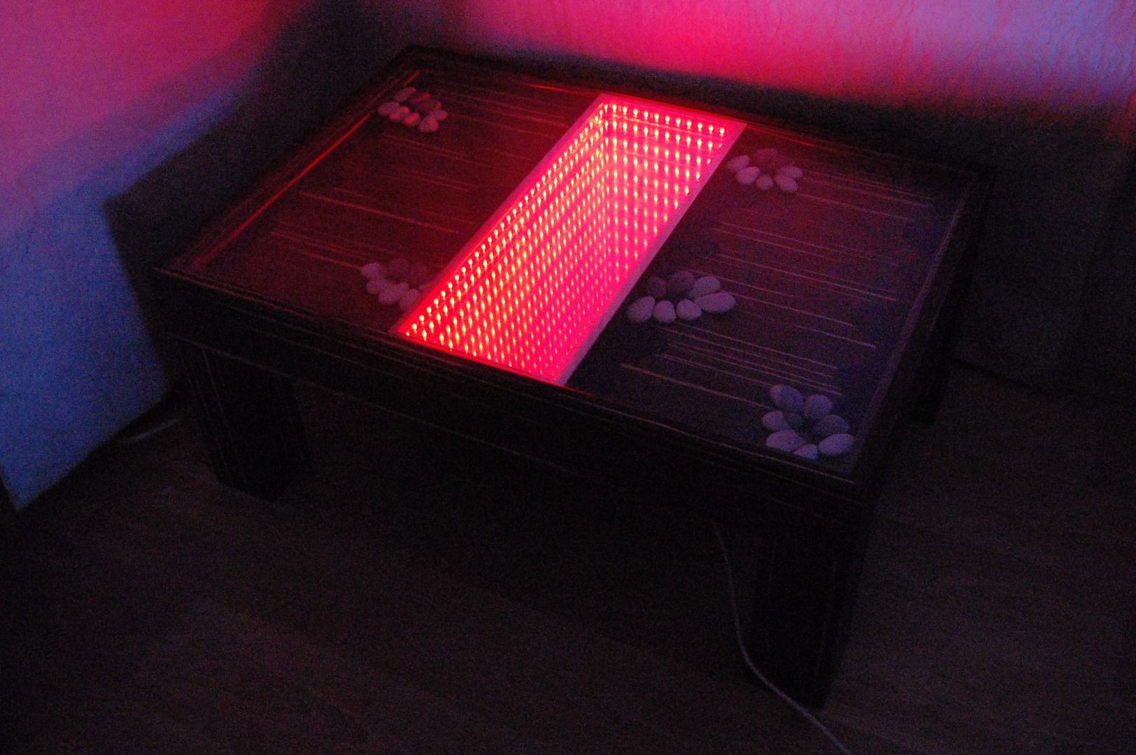 Infinity Mirror Table - the Easy Version : 6 Steps (with Pictures ...