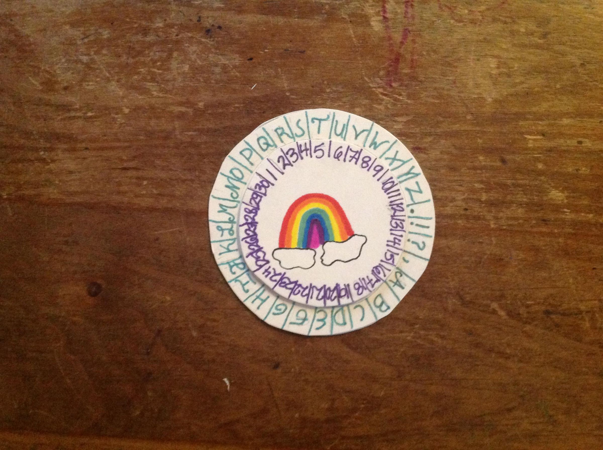 How to Make a Pocket Sized Secret Code Decoder Wheel : 7 Steps ...