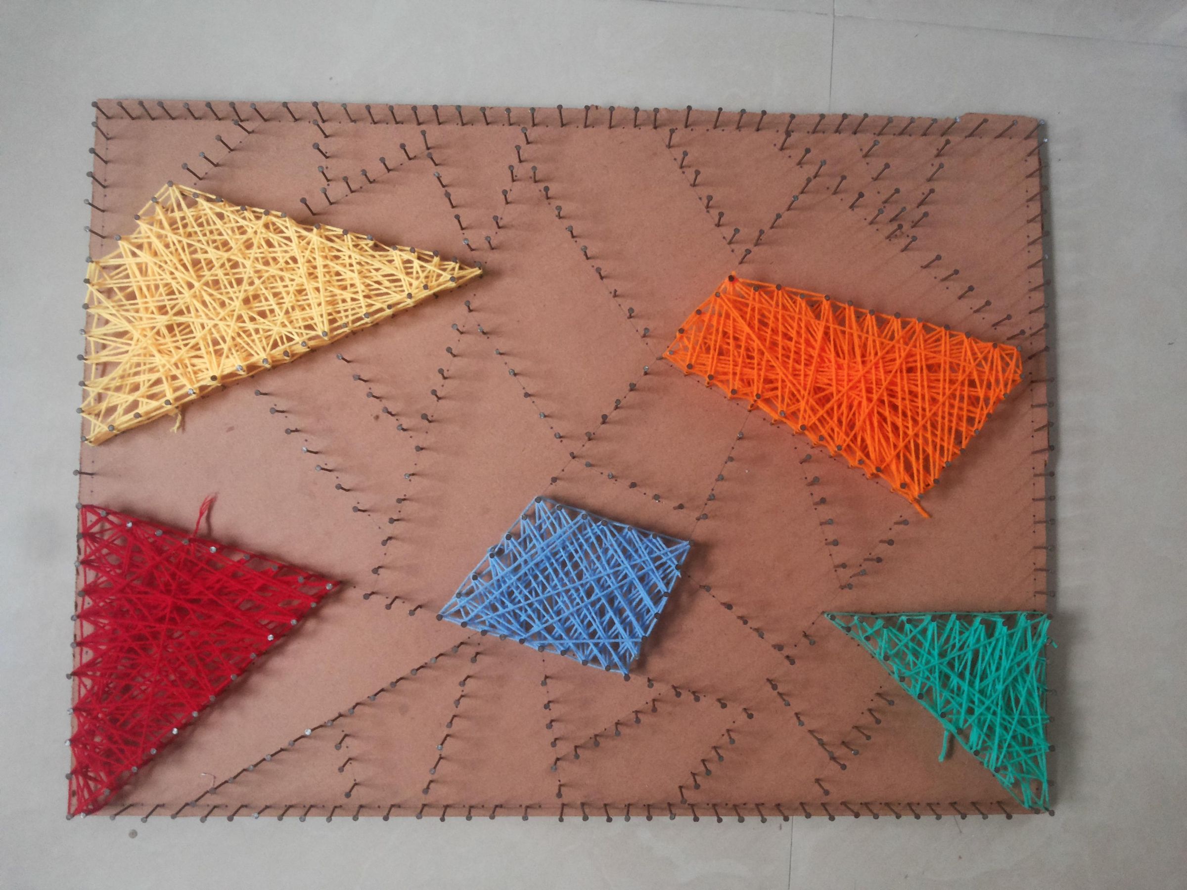 String Art Wall Piece : 5 Steps (with Pictures) - Instructables