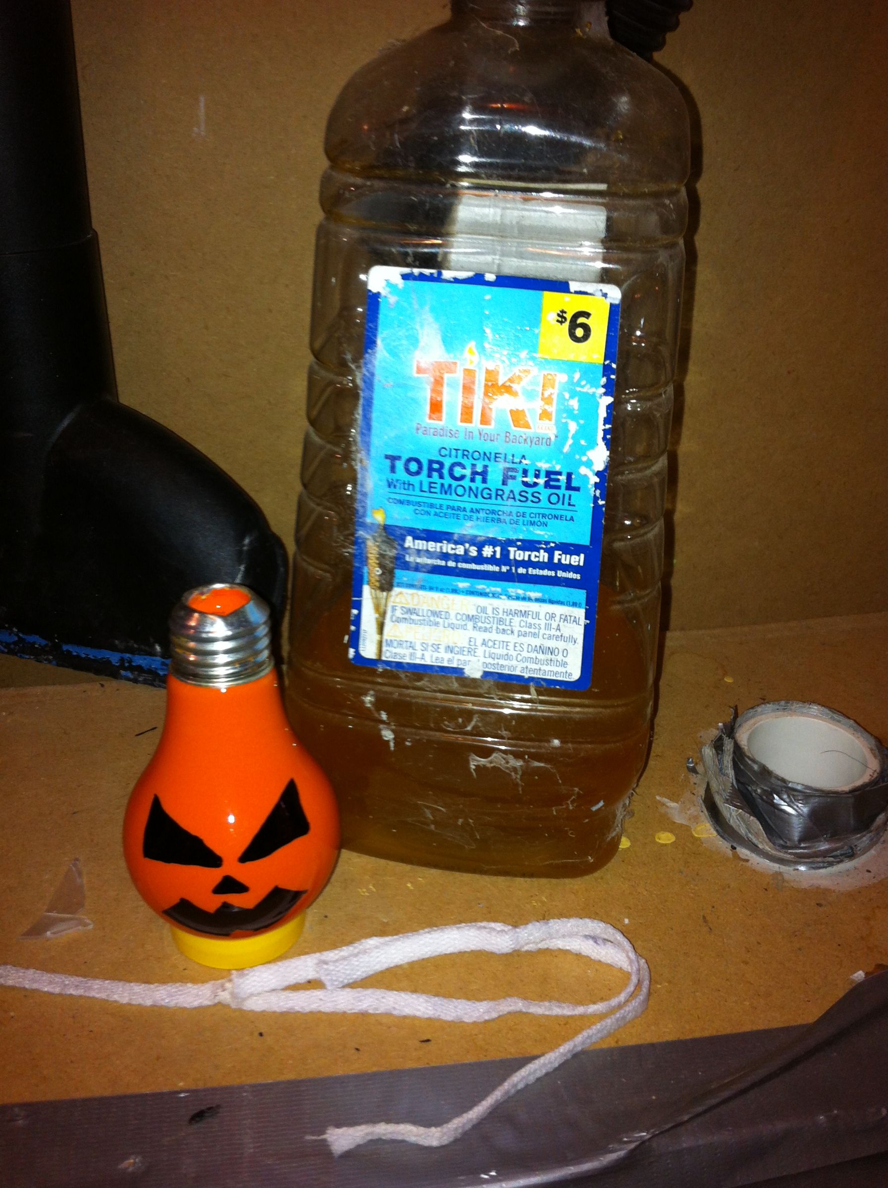 Jack-o-lantern Light Bulb - Instructables