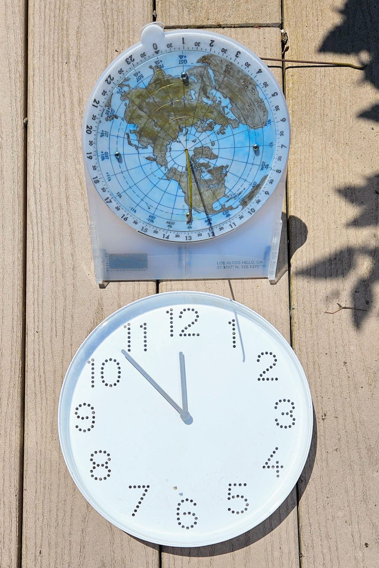 How to Make an Accurate (and Attractive!) Clock Time Sundial : 5 Steps ...
