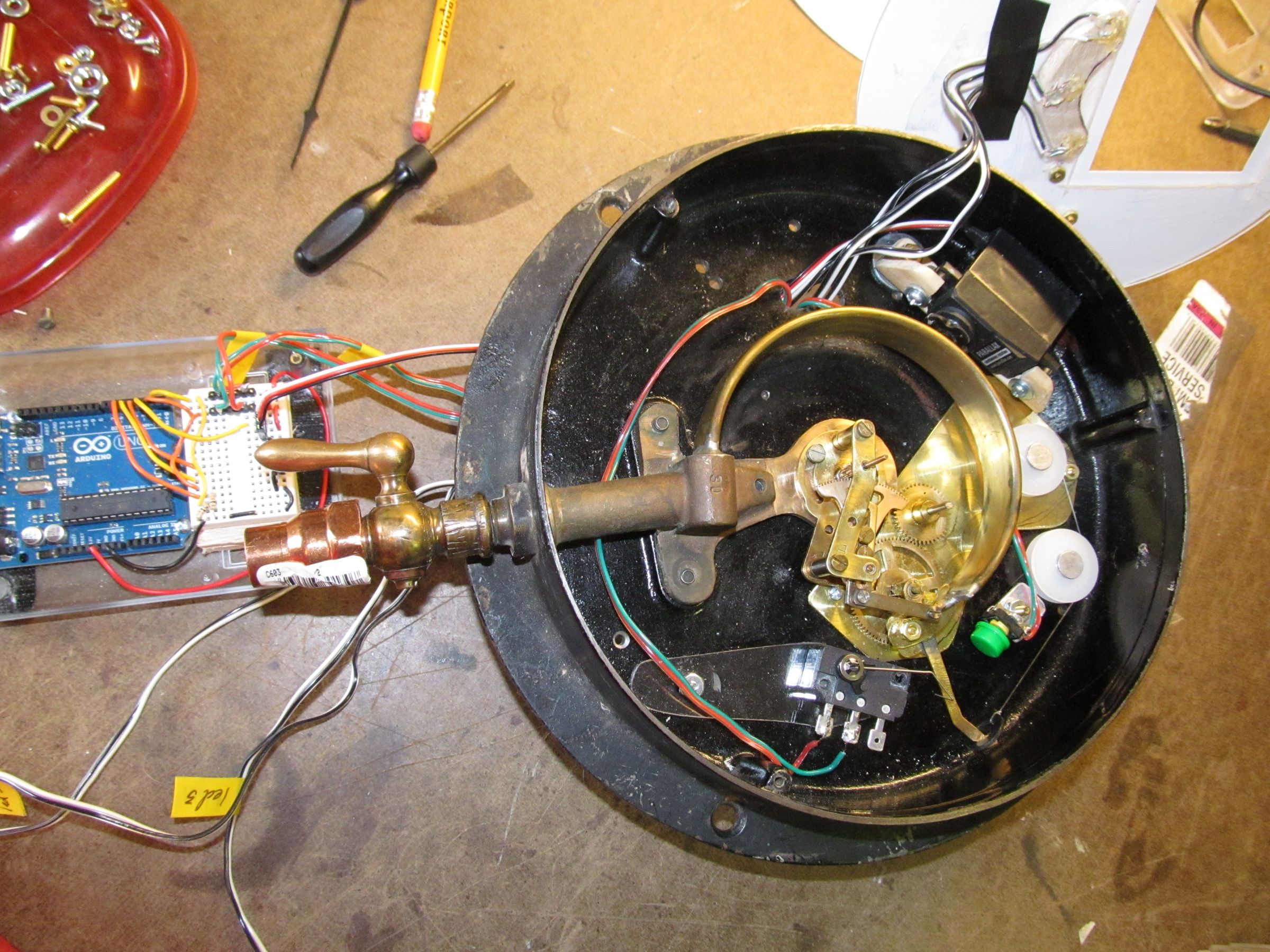 STEAMPUNK STEAM GAUGE, POWERED BY ARDUINO : 16 Steps (with Pictures ...