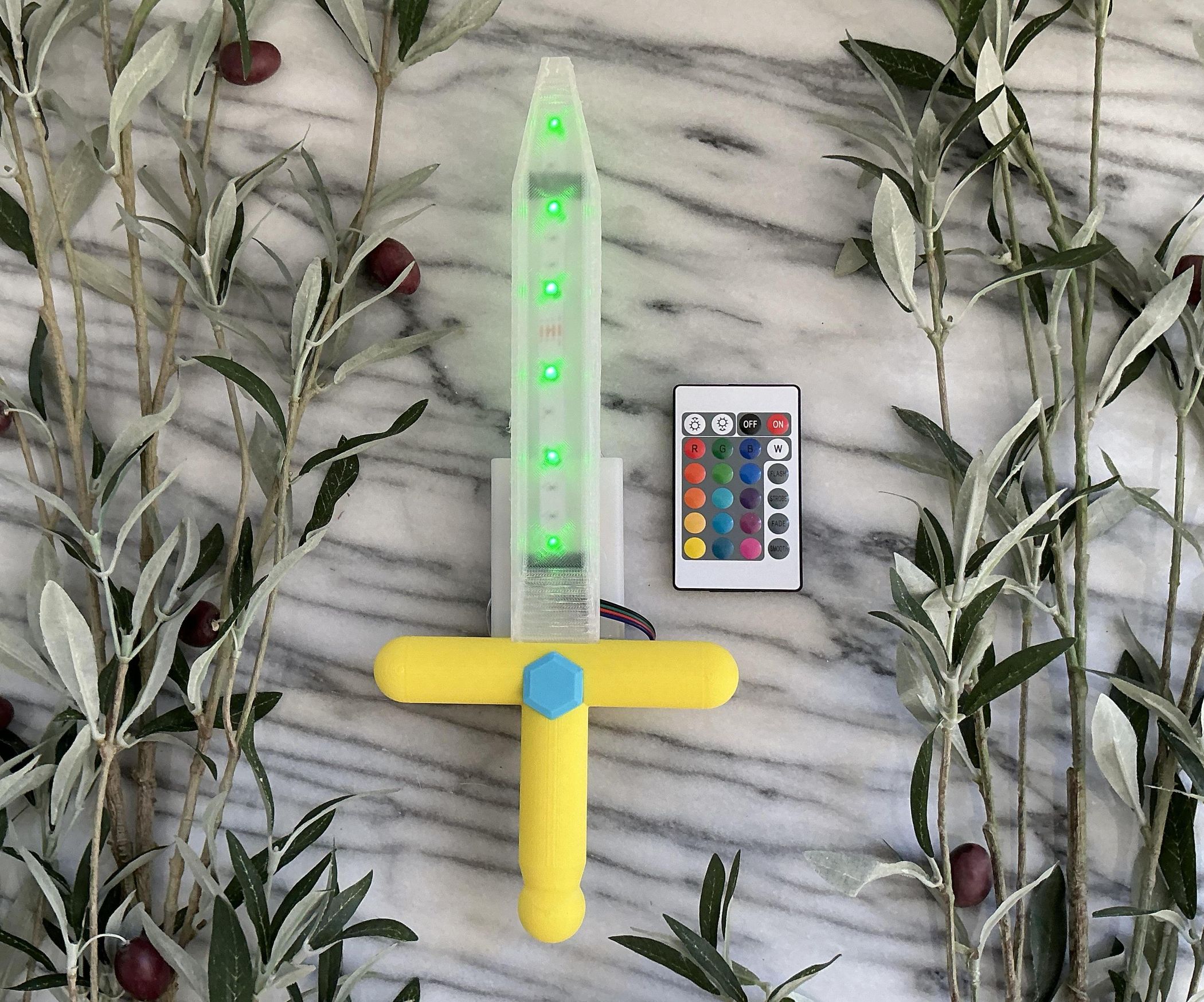 3D Printed LED Sword : 10 Steps (with Pictures) - Instructables