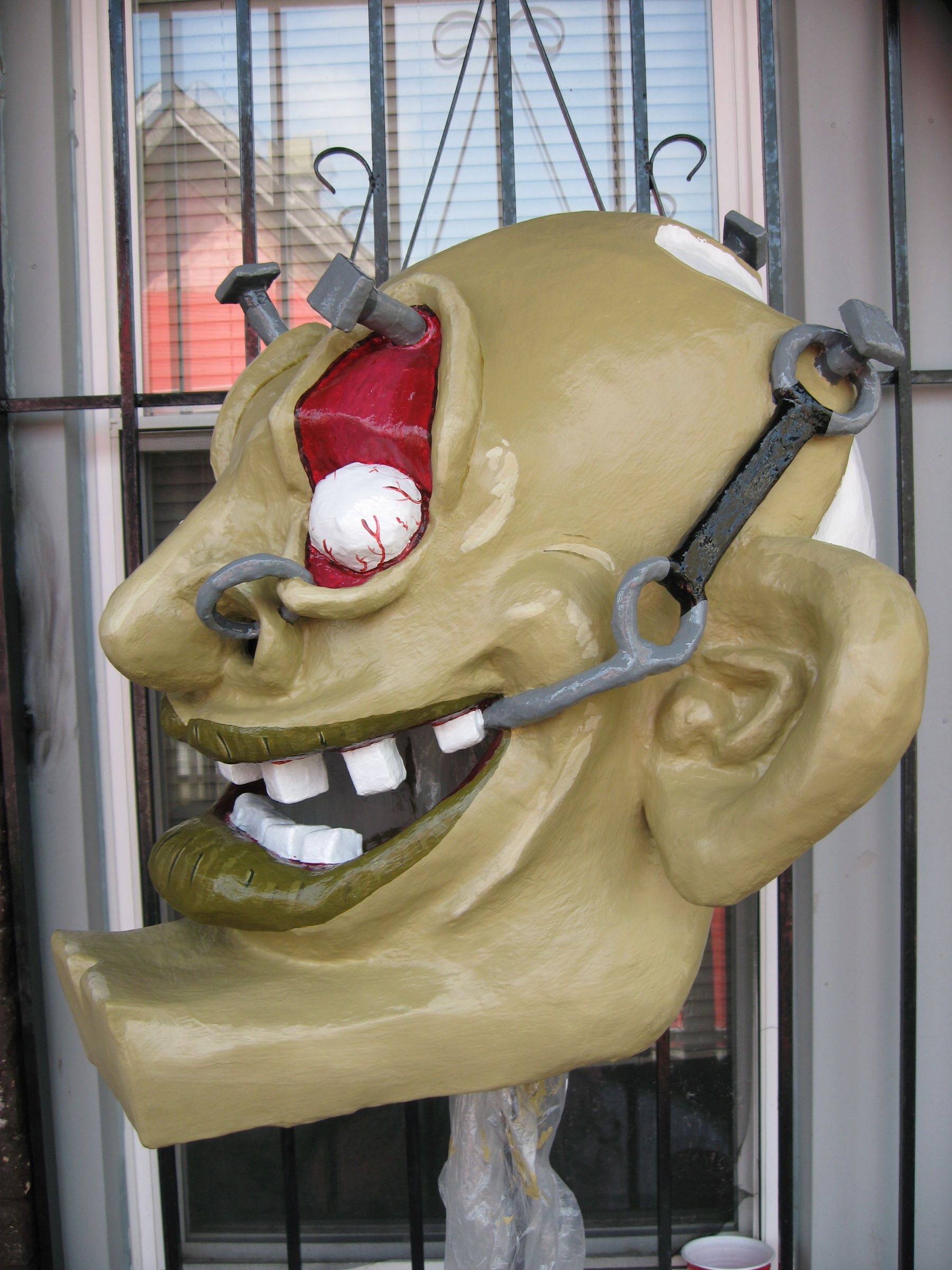 Giant Mask: Horror Head! : 12 Steps (with Pictures) - Instructables