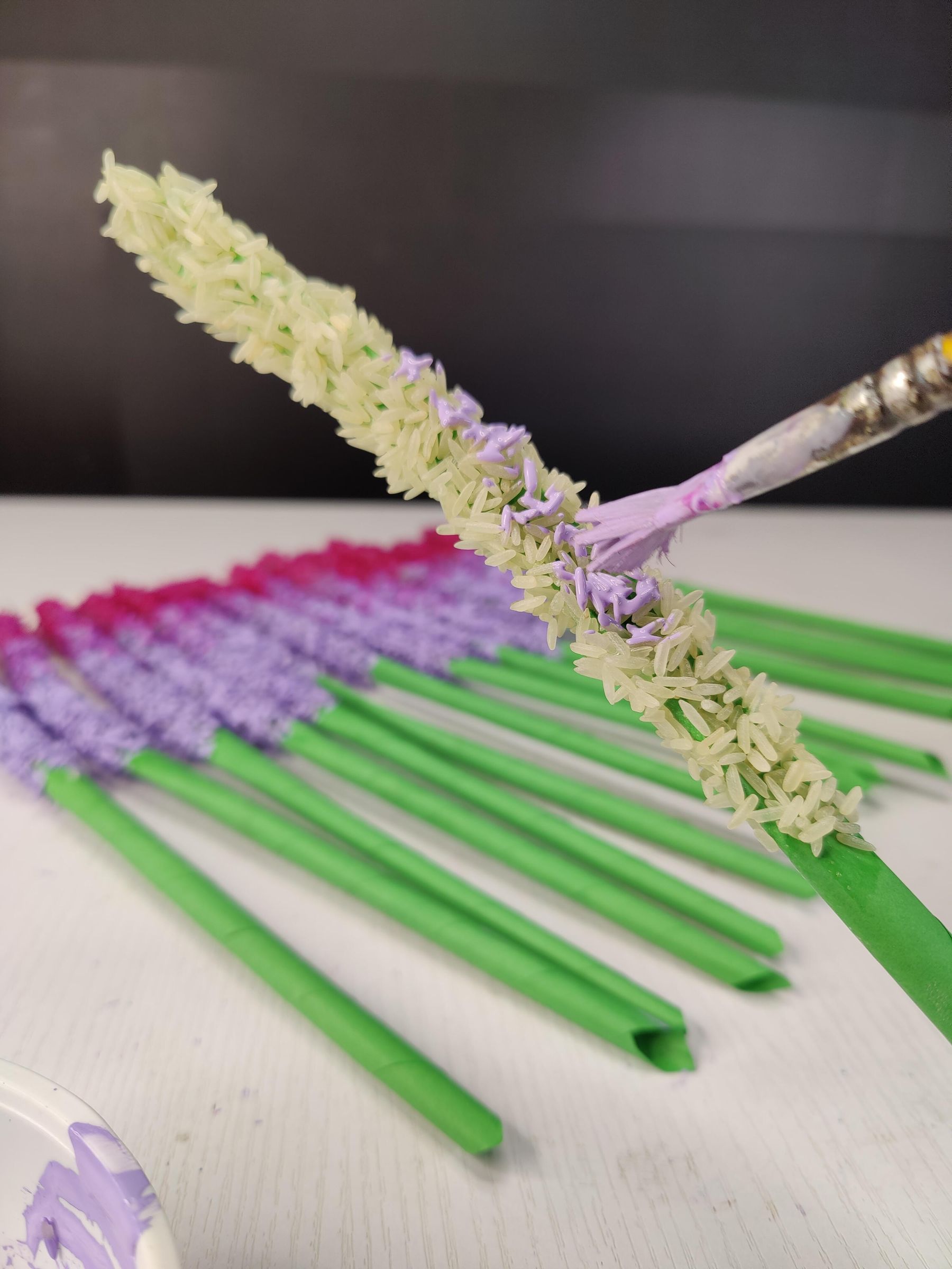 Creating Beautiful Rice Flower Decorations for Your Home : 5 Steps ...