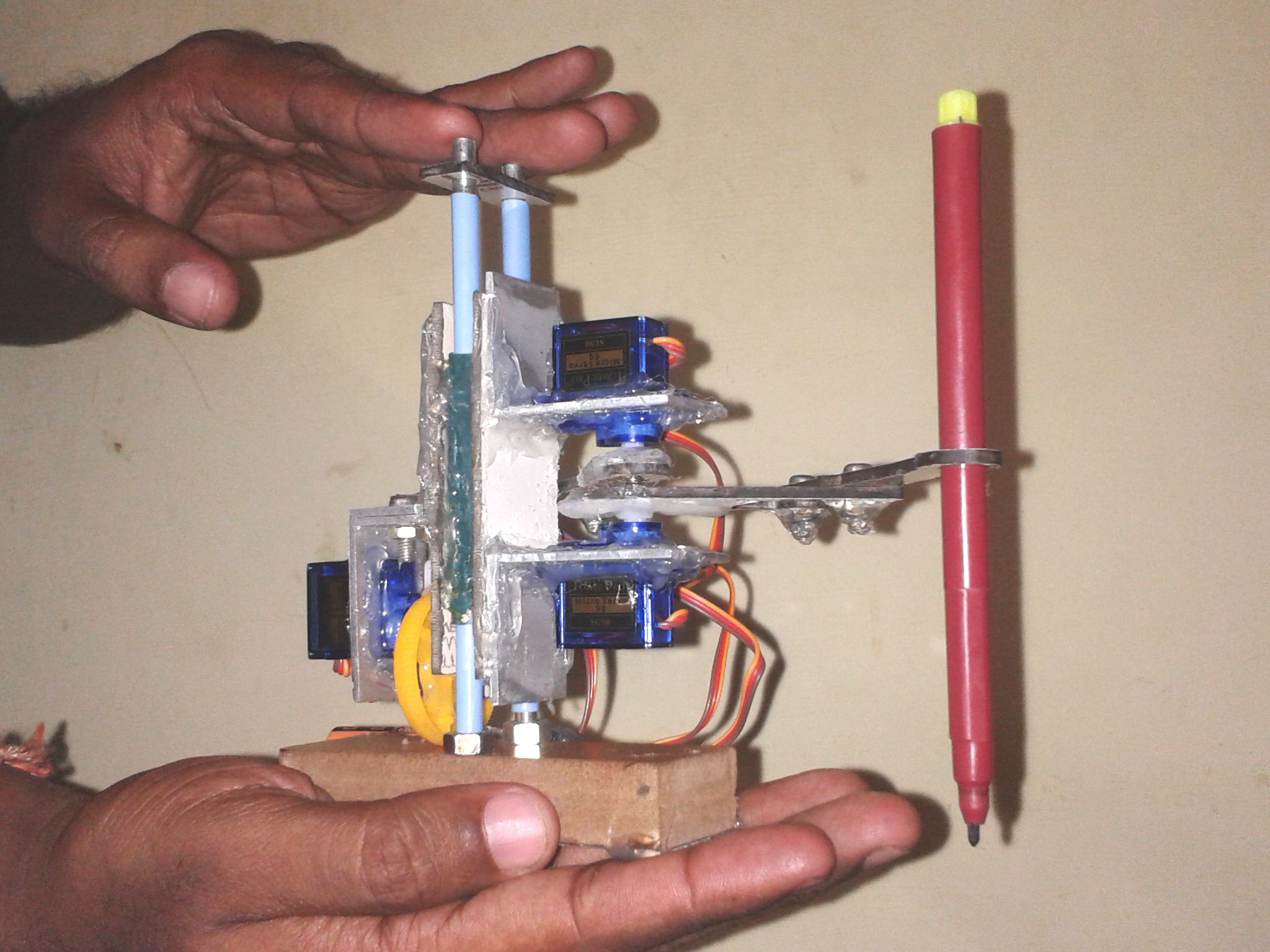 Cute Drawing Buddy V1, SCARA Robot - Arduino : 20 Steps (with Pictures ...