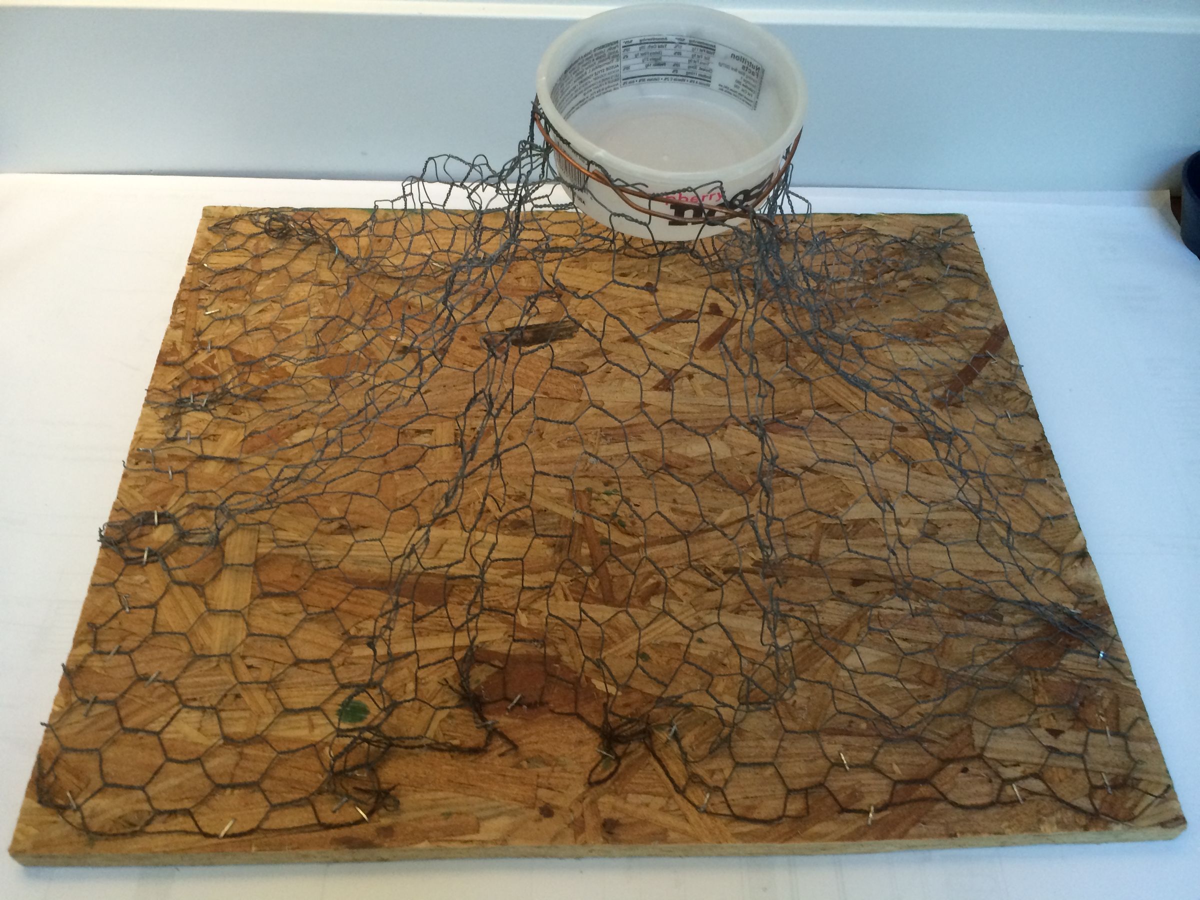 How To Make A Paper Mache Volcano With Chicken Wire If Your Child