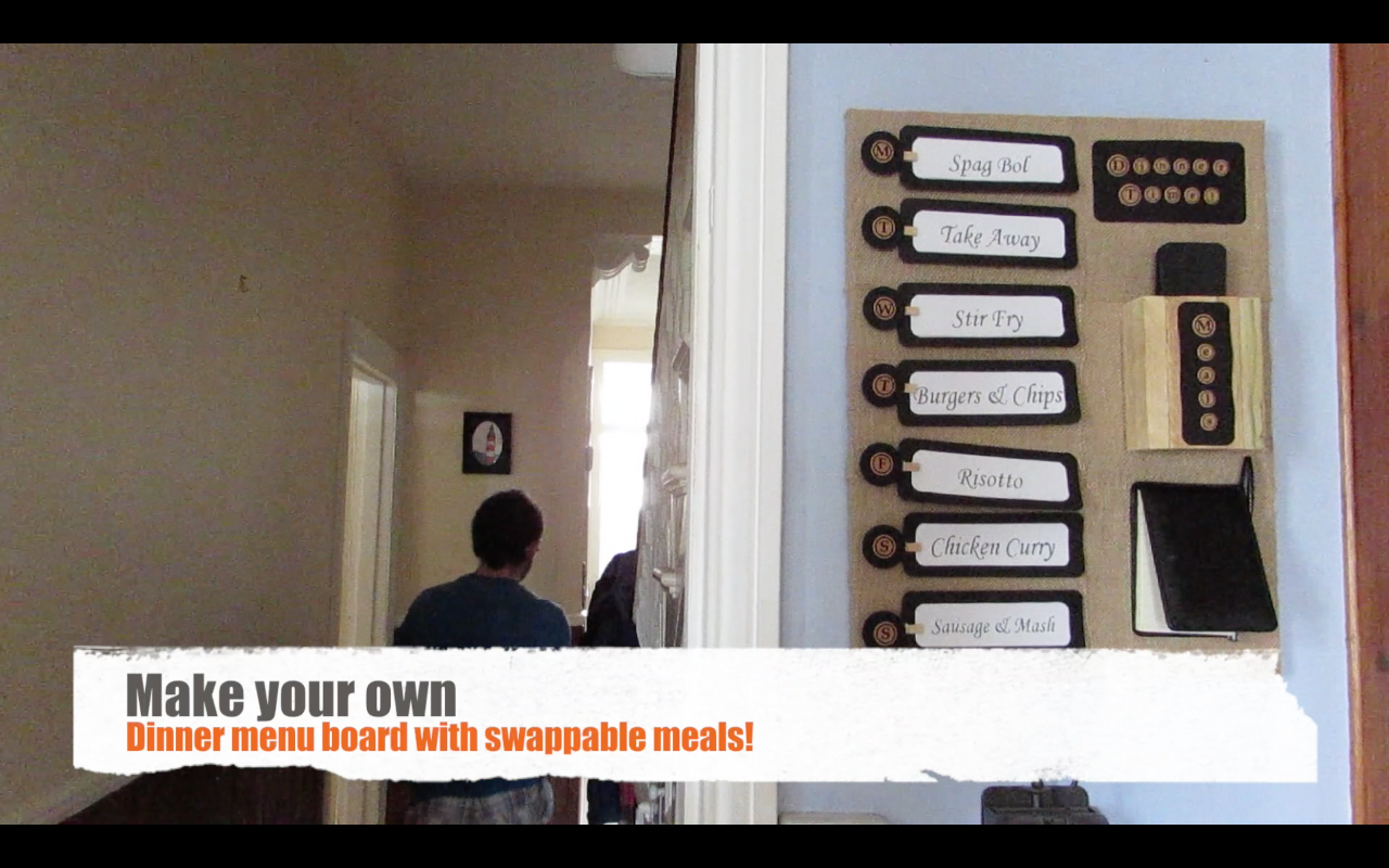 Make Your Own Dinner Planner Menu Board! : 12 Steps - Instructables