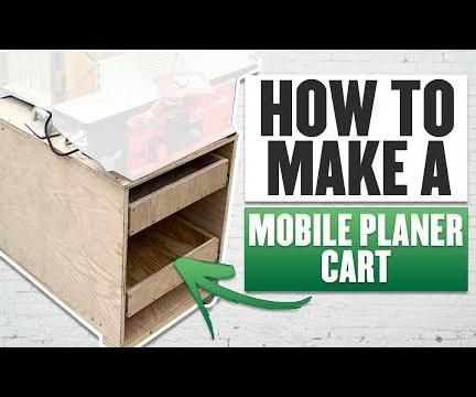 Mobile Milling Cart | Jointer & Planer Station : 9 Steps - Instructables