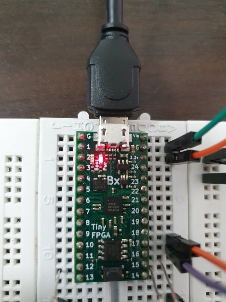 Introduction To Fpgas Using Tiny Fpga Bx 5 Steps Instructables