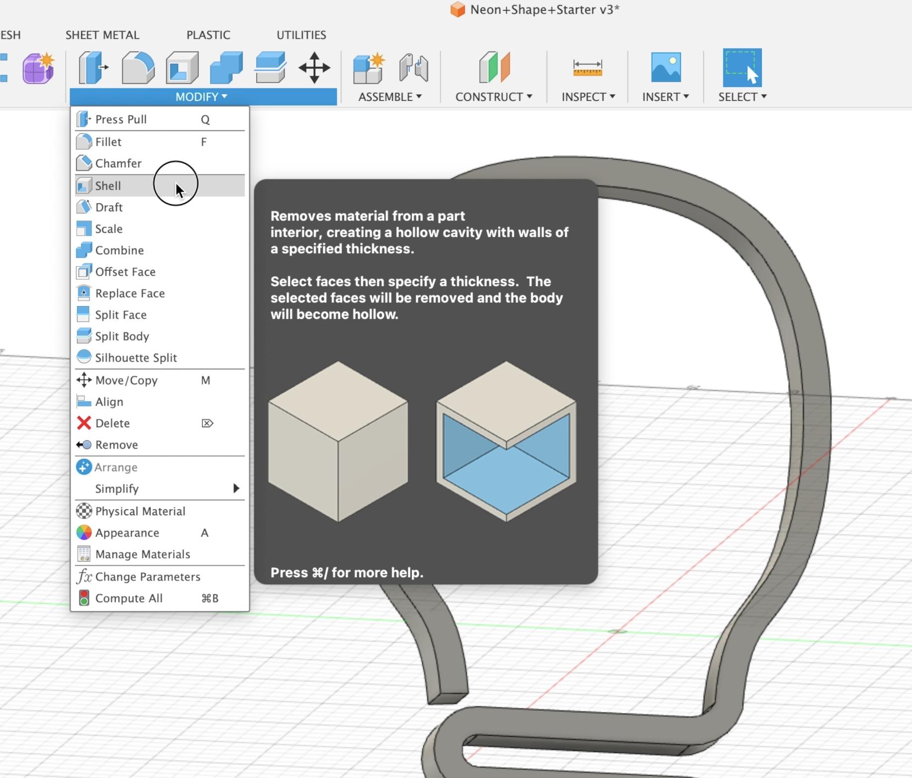 Designing Your Own Desktop LED Neon Shapes in Fusion 360 : 16 Steps ...