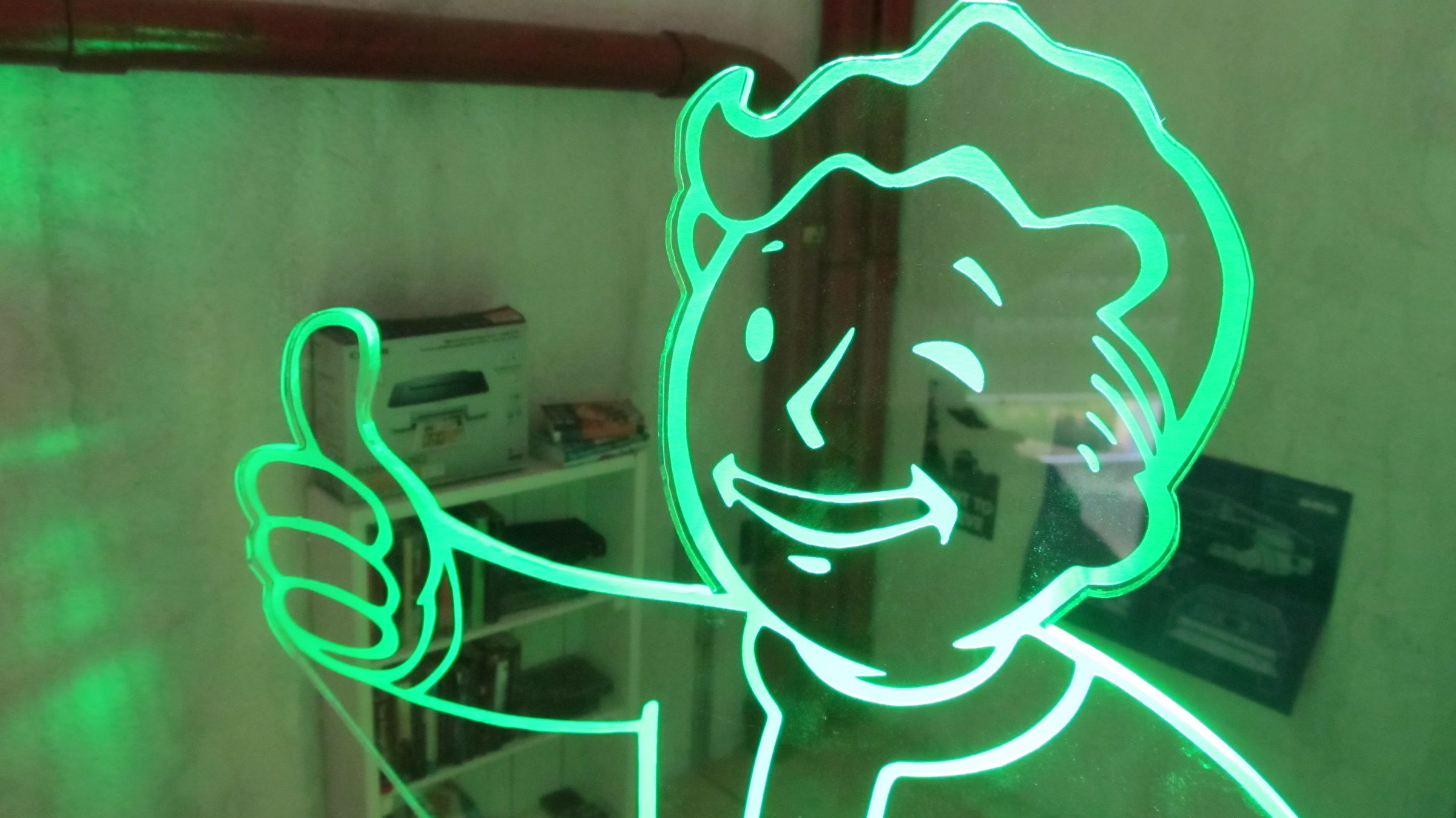 Fallout Vault Boy Led Light : 5 Steps (with Pictures) - Instructables