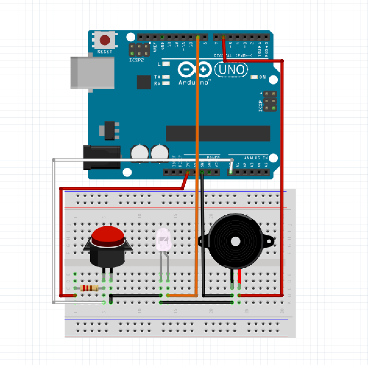 Super Simple Flashing Light Doorbell Demo : 5 Steps (with Pictures ...