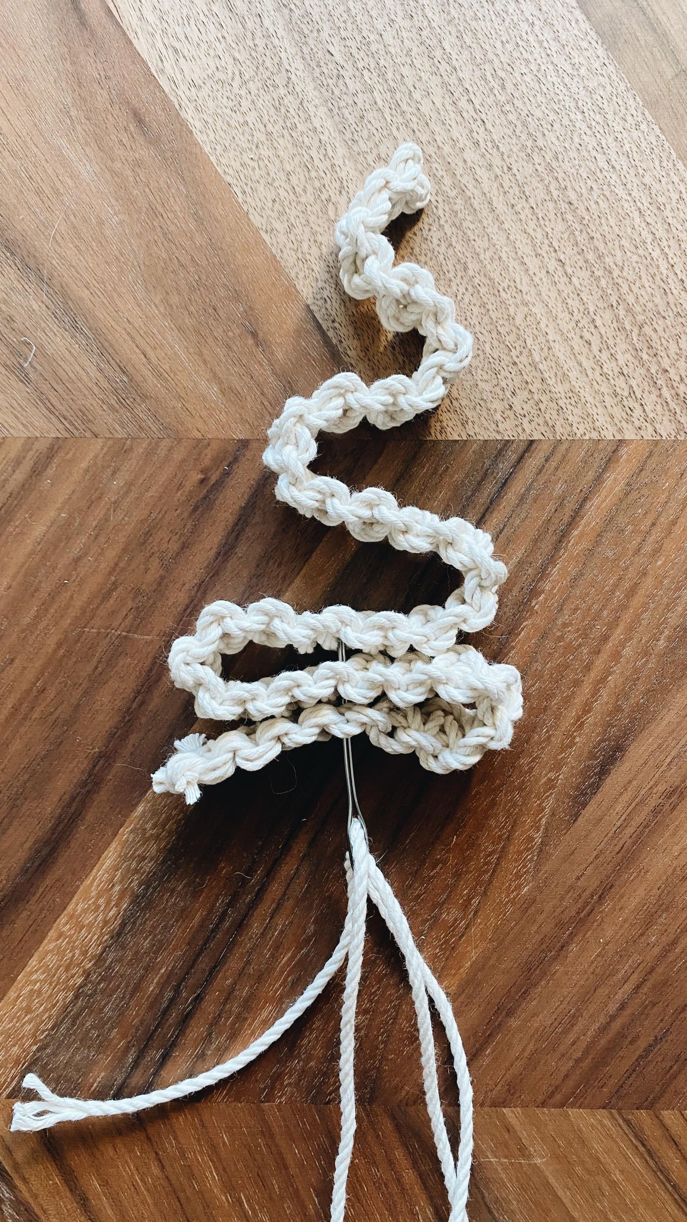 Easy Macrame Christmas Tree Ornament : 25 Steps (with Pictures ...