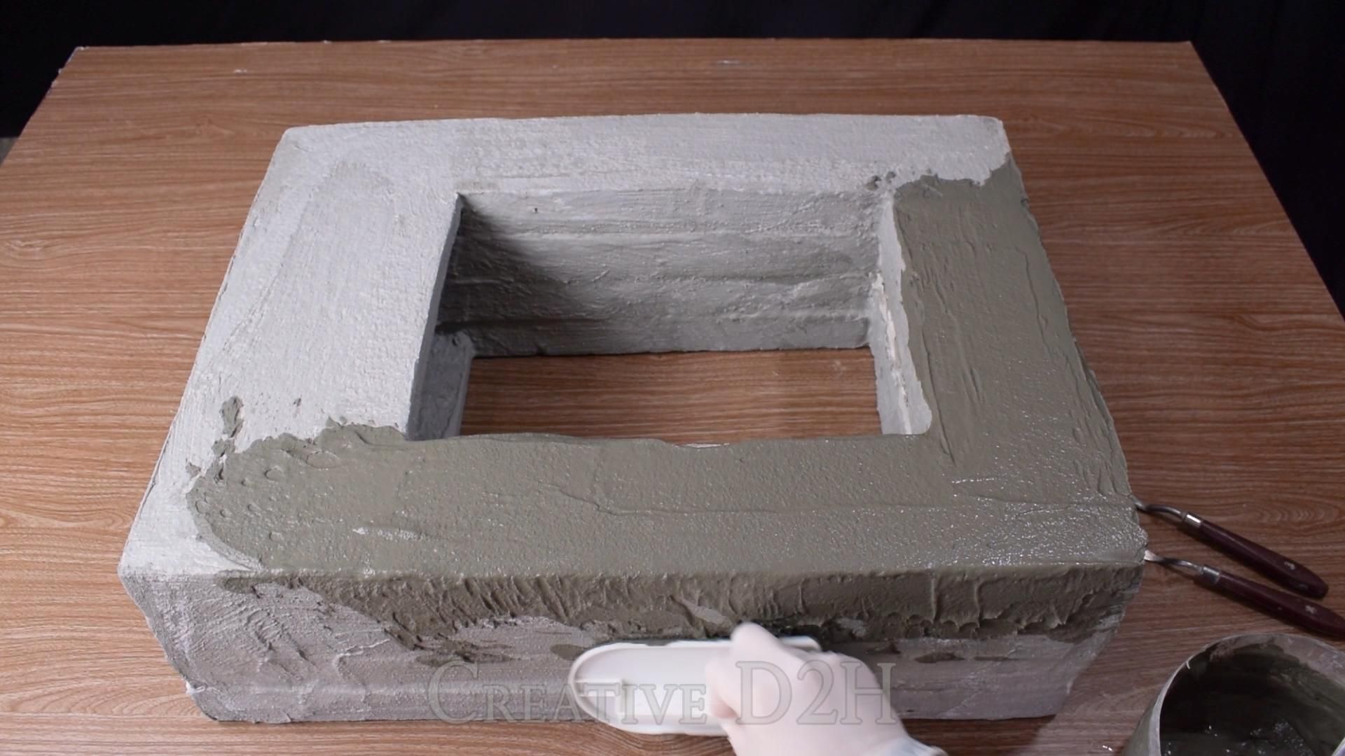 Concrete RainFall Fountain Planter : 12 Steps (with Pictures ...