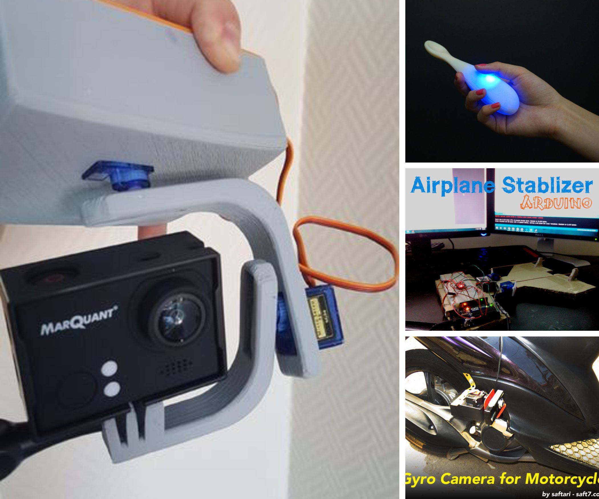 OLHO DE PRATA - STABILIZATION MPU 6050 - Instructables