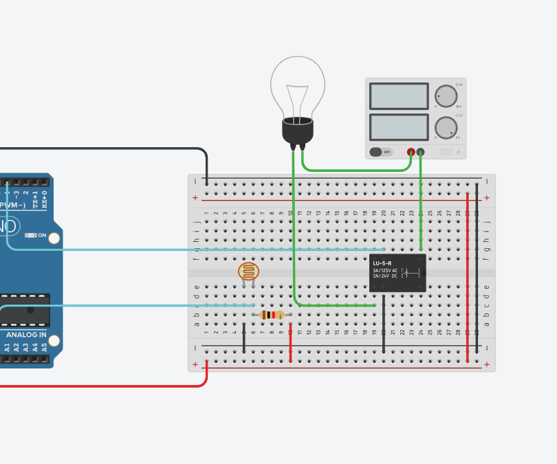Arduino Light Intensity Lamp Jasdeep 6 Steps Instructables