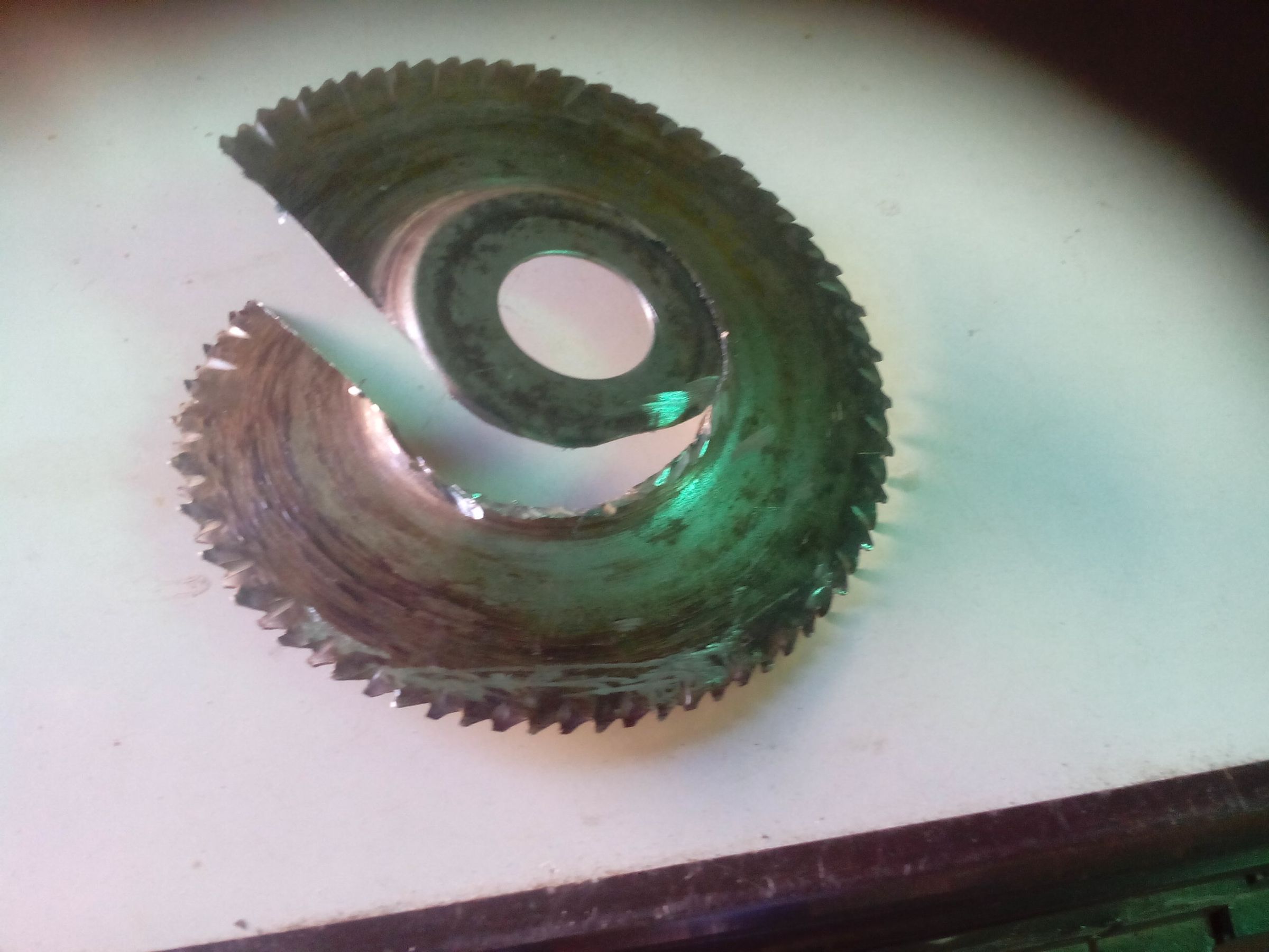 Trenching Machine From a Burnt Angle Grinder : 8 Steps (with Pictures ...