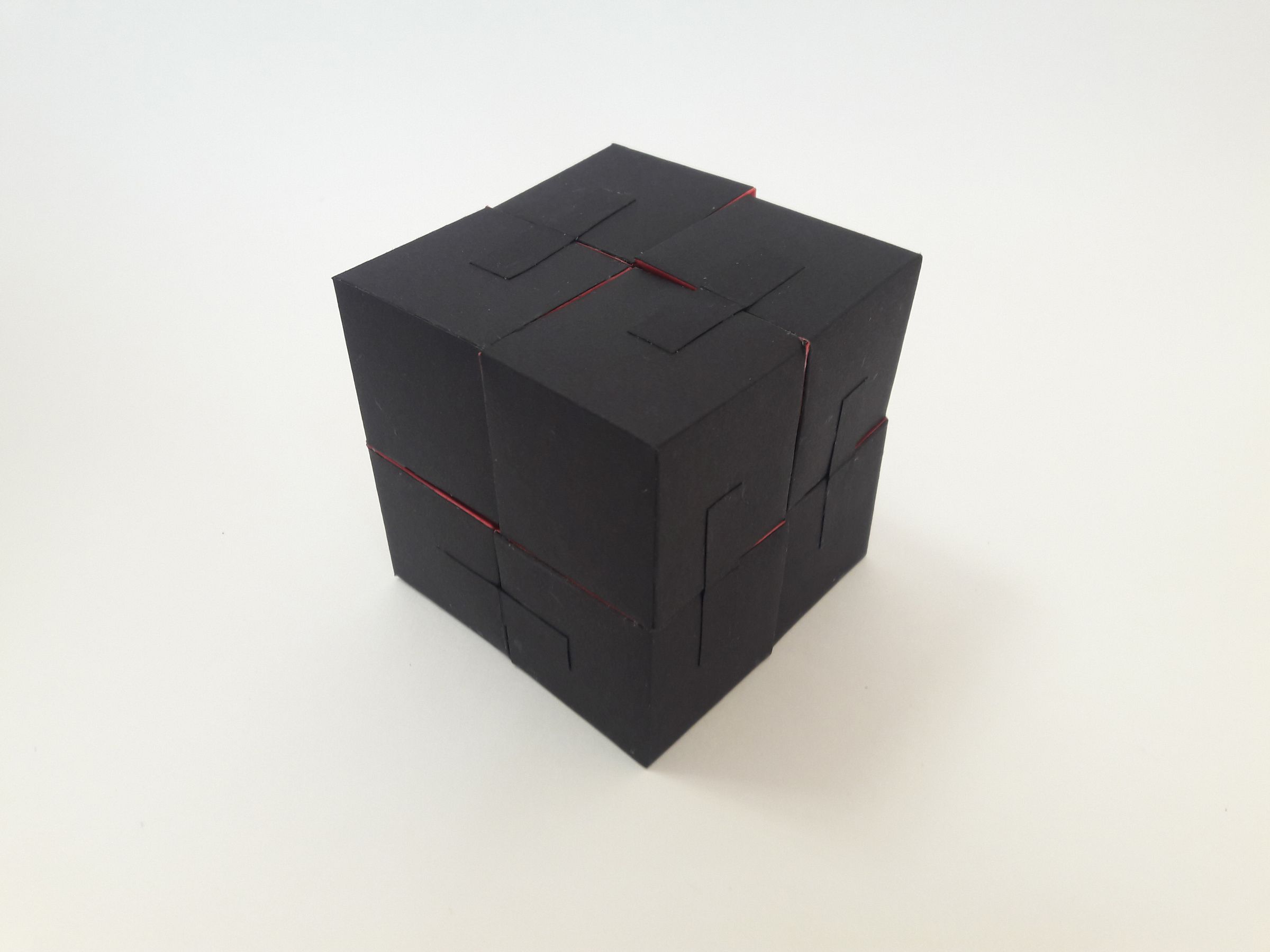 Make a Paper Transforming Geode Cube - Design and Template : 7 Steps ...