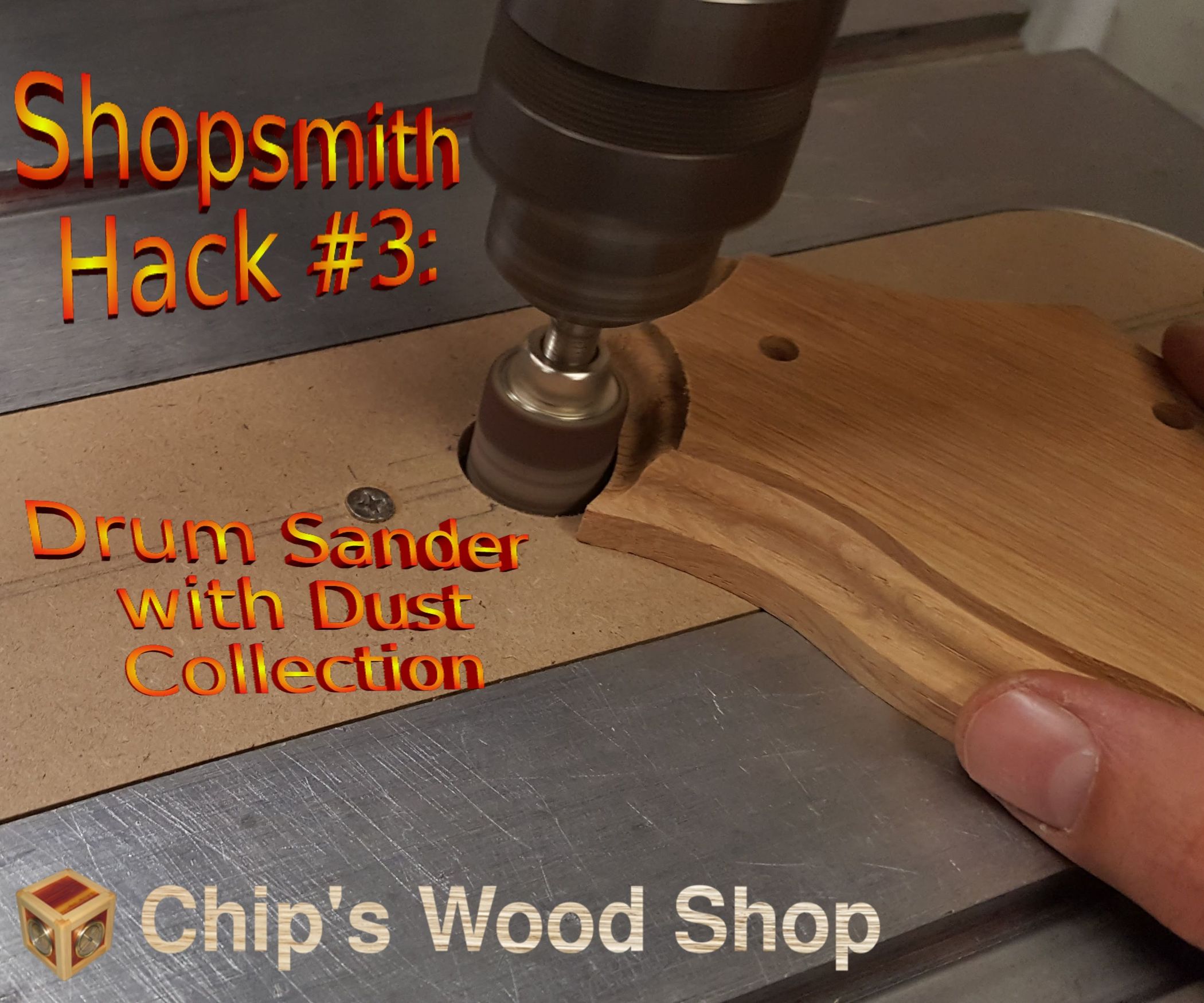 Shopsmith Hack #3: Drum Sander Dust Collection : 8 Steps (with Pictures ...