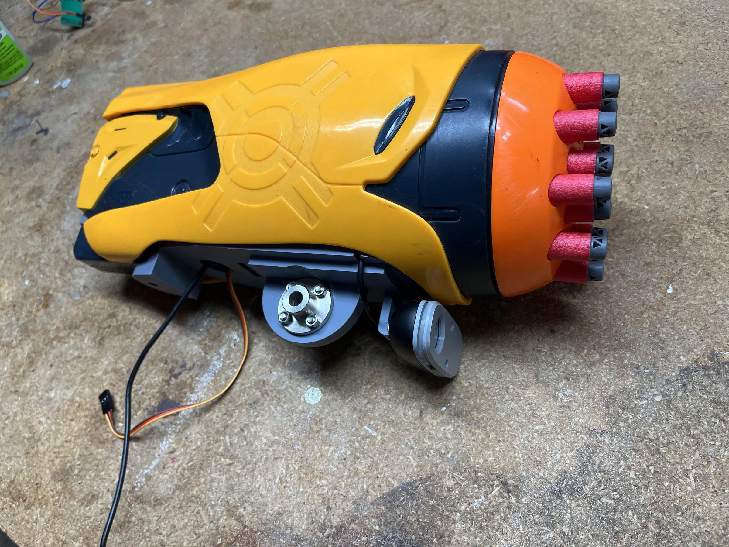 The SwarmTurret: Wifi Controlled Foam Dart Turret : 18 Steps (with ...