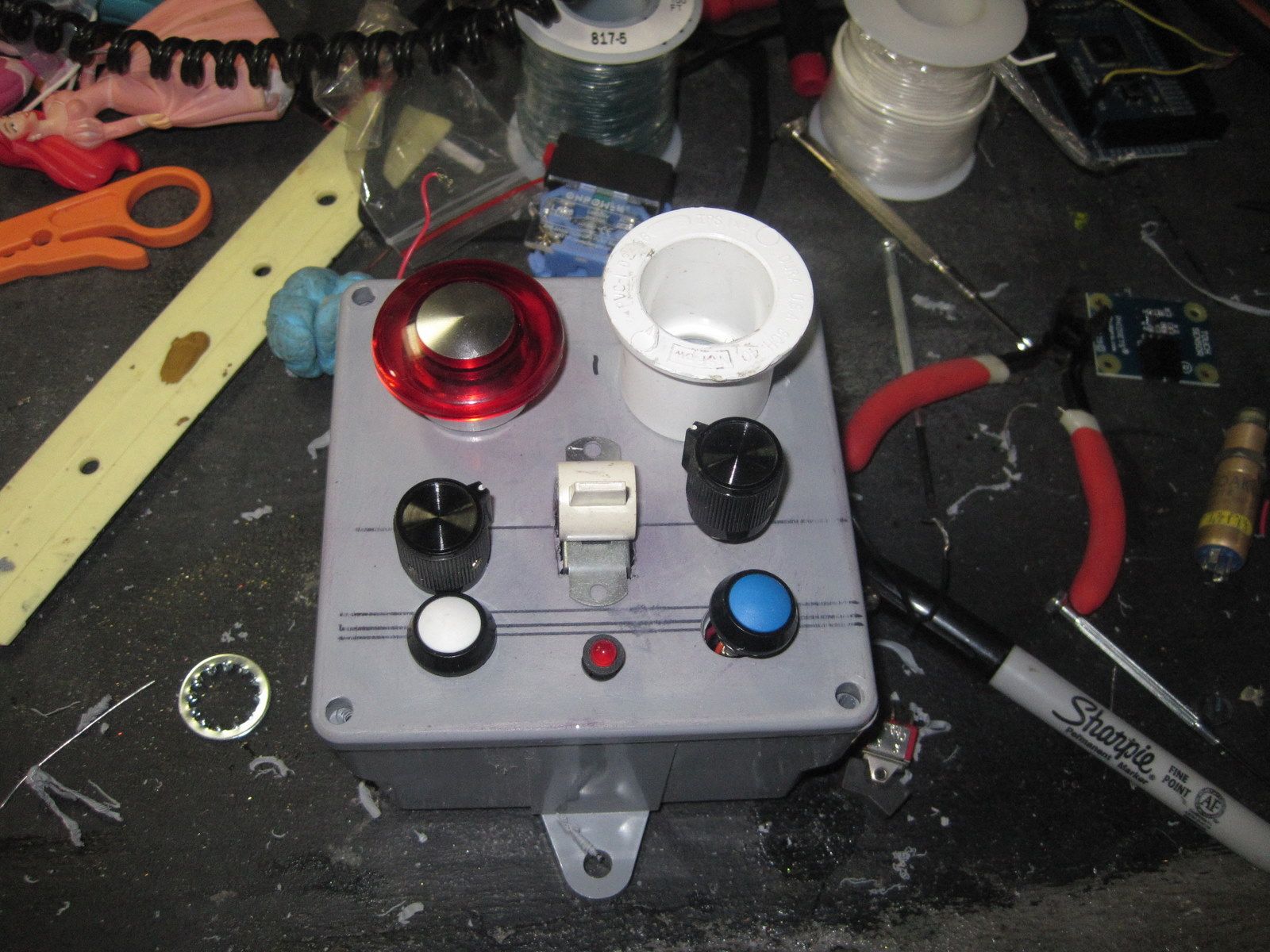 The Lightning Simulator/Breathalyzer/Graphic Equalizer - Arduino ...
