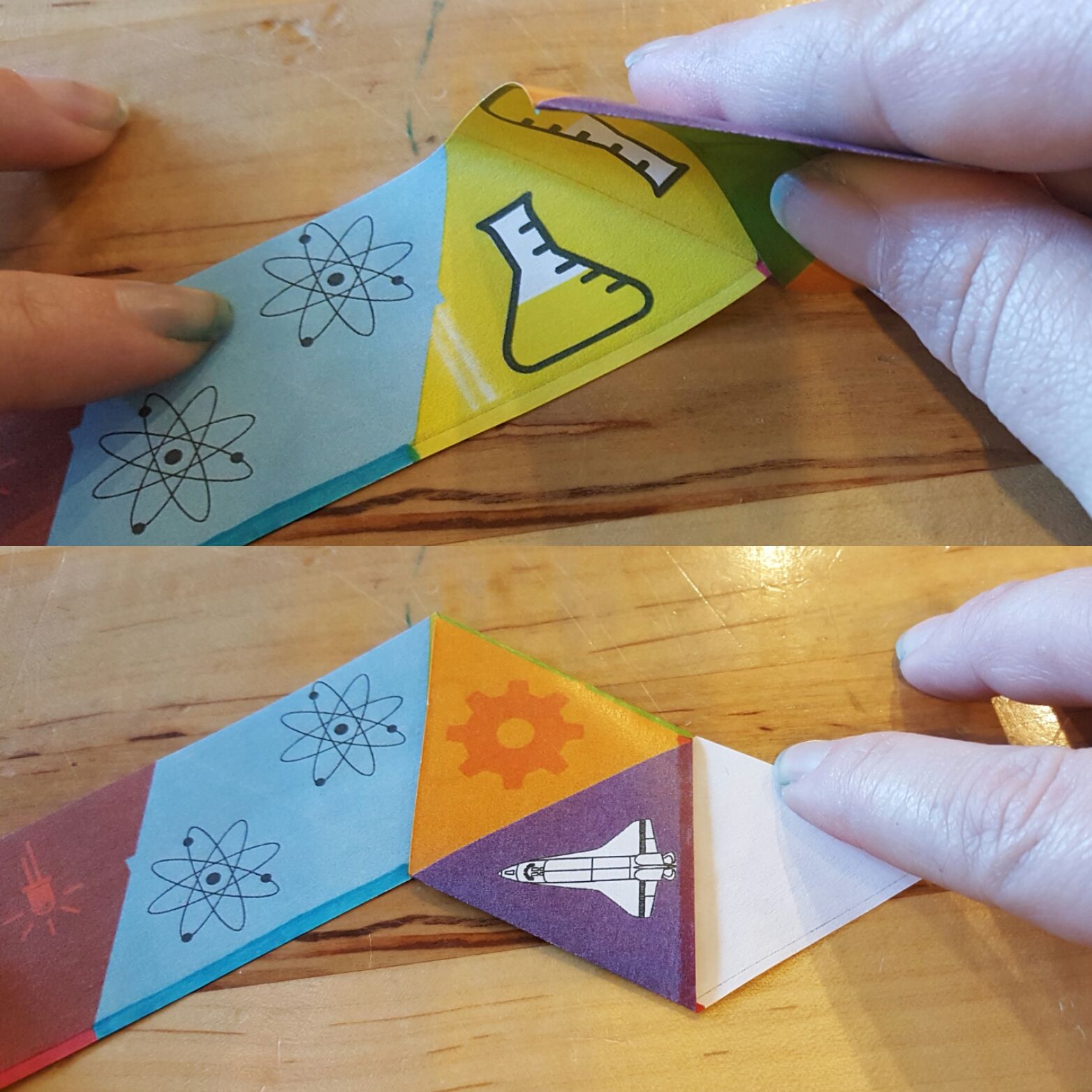 Hexaflexagon Fun : 7 Steps (with Pictures) - Instructables