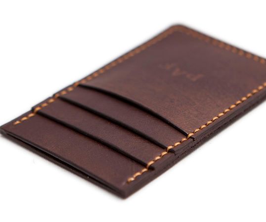 Slim Leather Front Pocket Wallet : 14 Steps (with Pictures) - Instructables