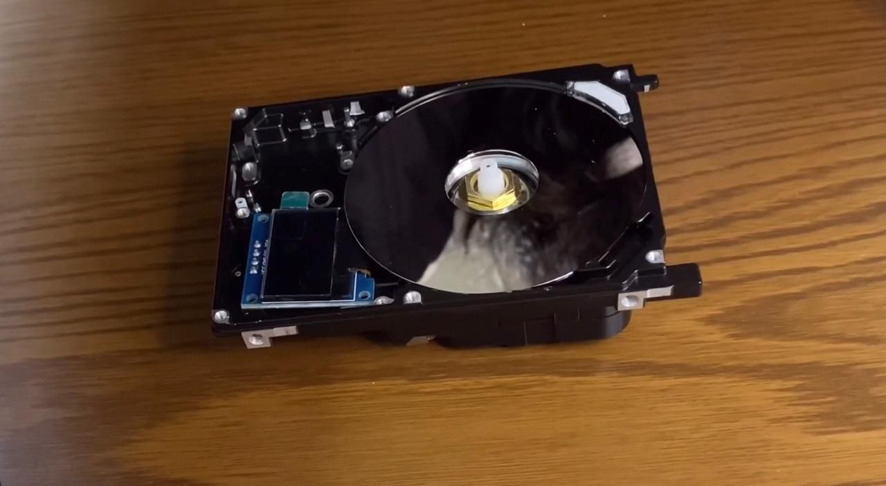 Making a Clock With a Hard Disk!!!😁😁😁 : 6 Steps (with Pictures ...