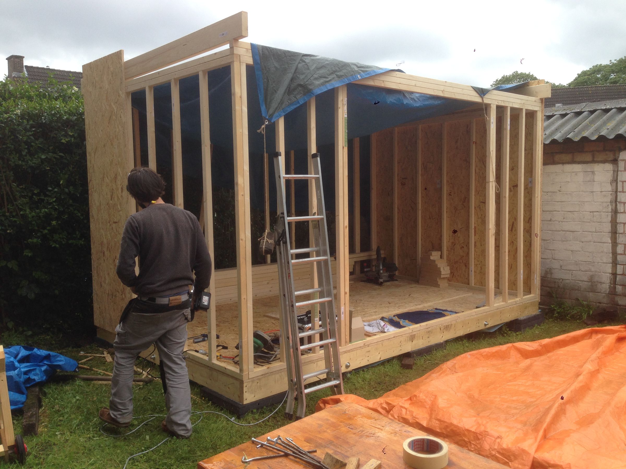 Building the Workshop! // Tiny House : 15 Steps (with Pictures ...