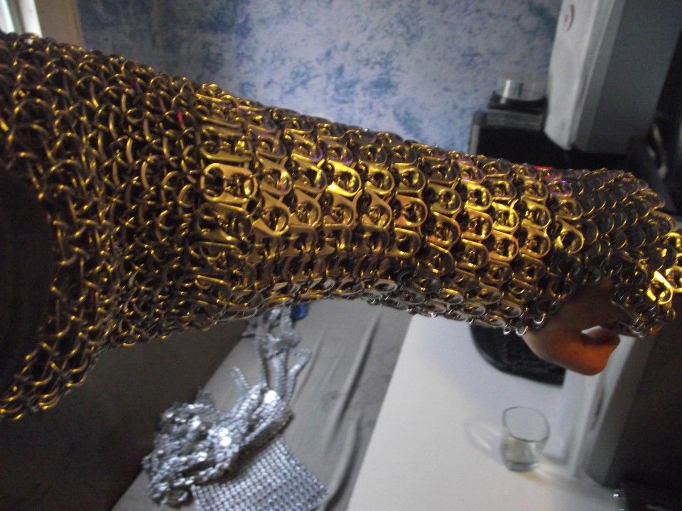 Soda Can (Pop-top) Chain Mail - Specialty Category (Advanced) : 4 Steps ...