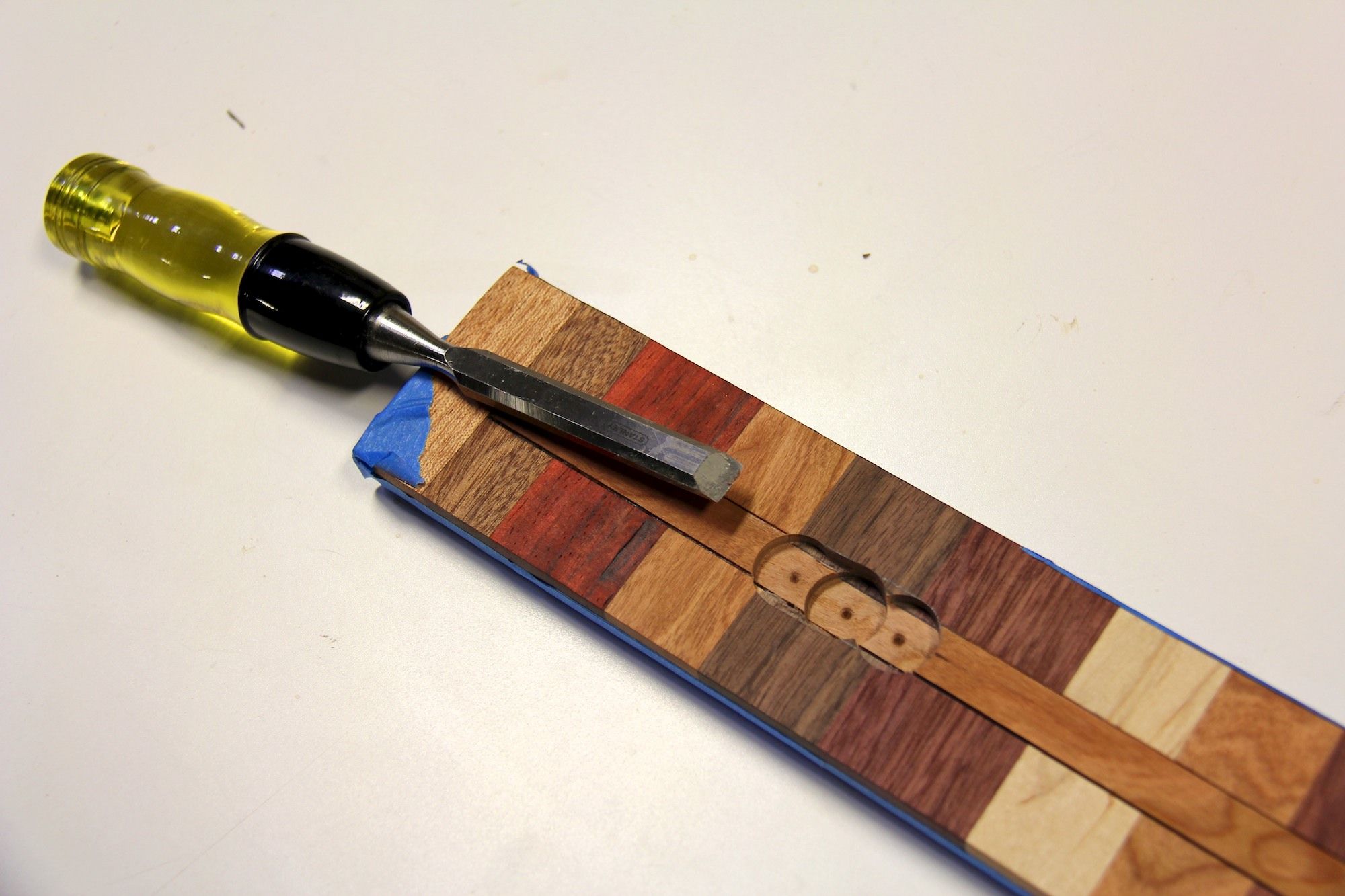 Rainbow Wood Magnetic Knife Strip : 17 Steps (with Pictures ...