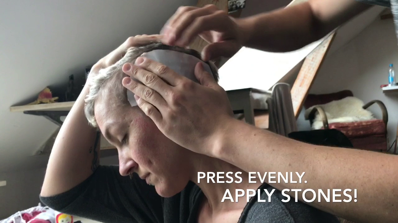 HAIRLINE BLING •Permanently Add Rhinestones to Your Hair : 9 Steps ...