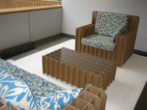 Cardboard Sofa : 5 Steps (with Pictures) - Instructables