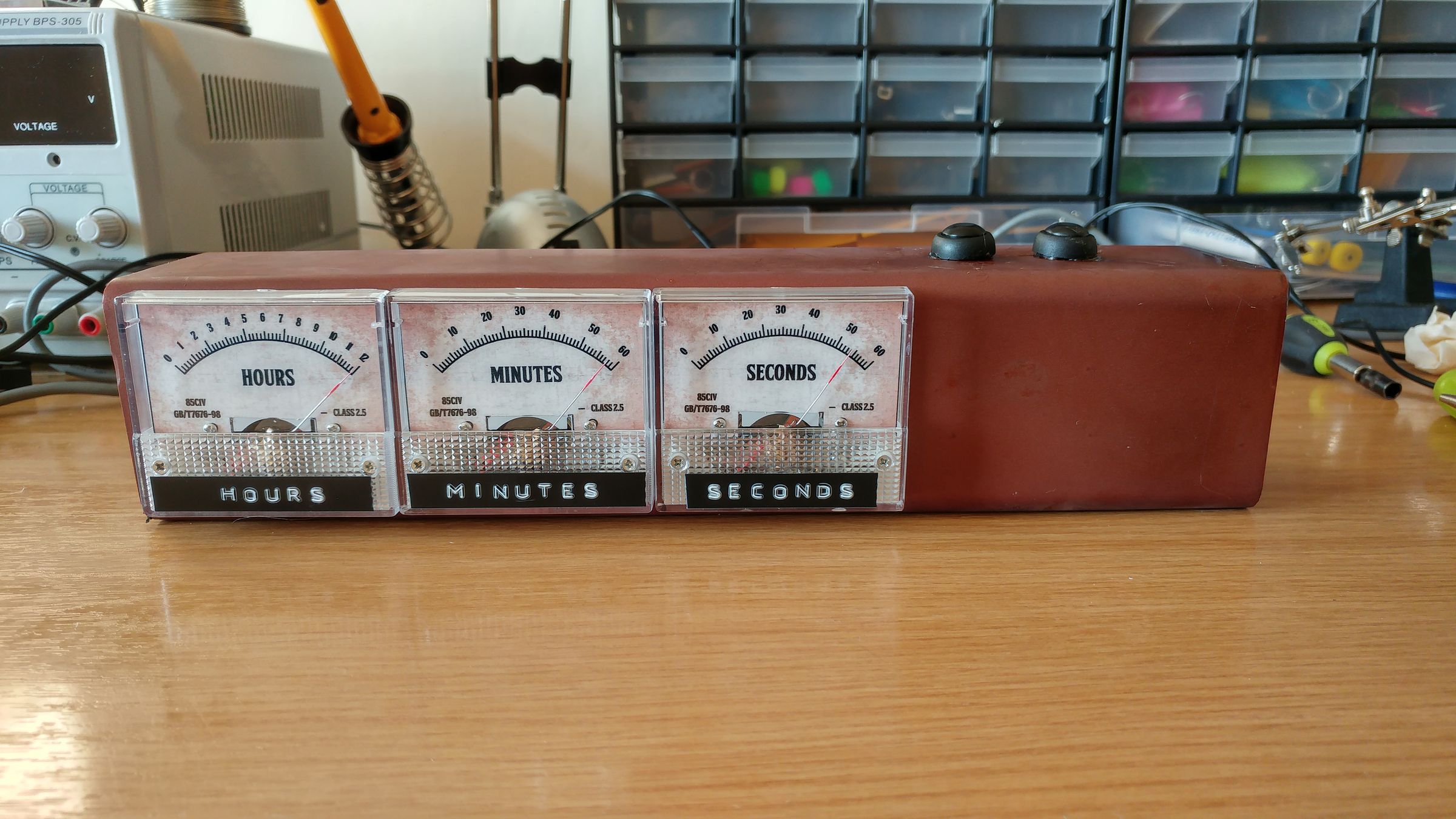 Steampunk Voltmeter Clock : 6 Steps (with Pictures) - Instructables