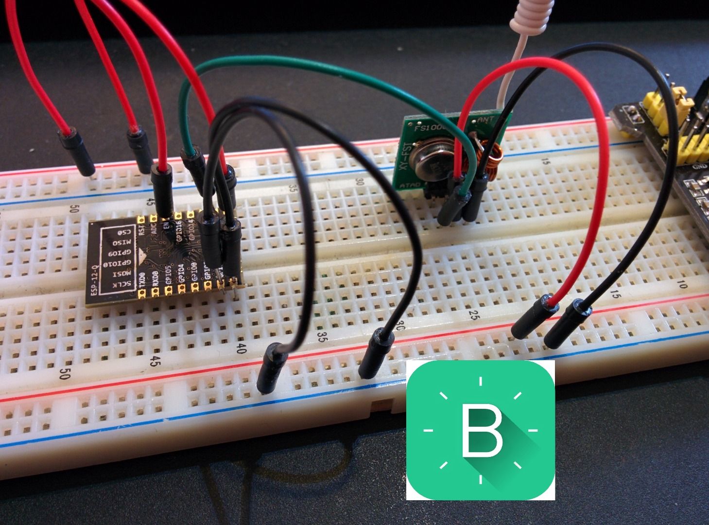 ESP8266-12 Standalone Blynk Control Outlets Wireless 433 Mhz : 6 Steps ...
