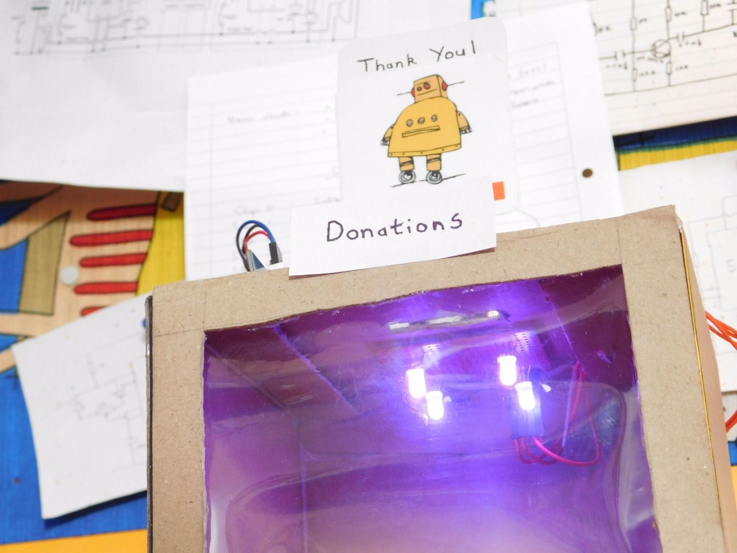 The Interactive Donation Box : 12 Steps (with Pictures) - Instructables