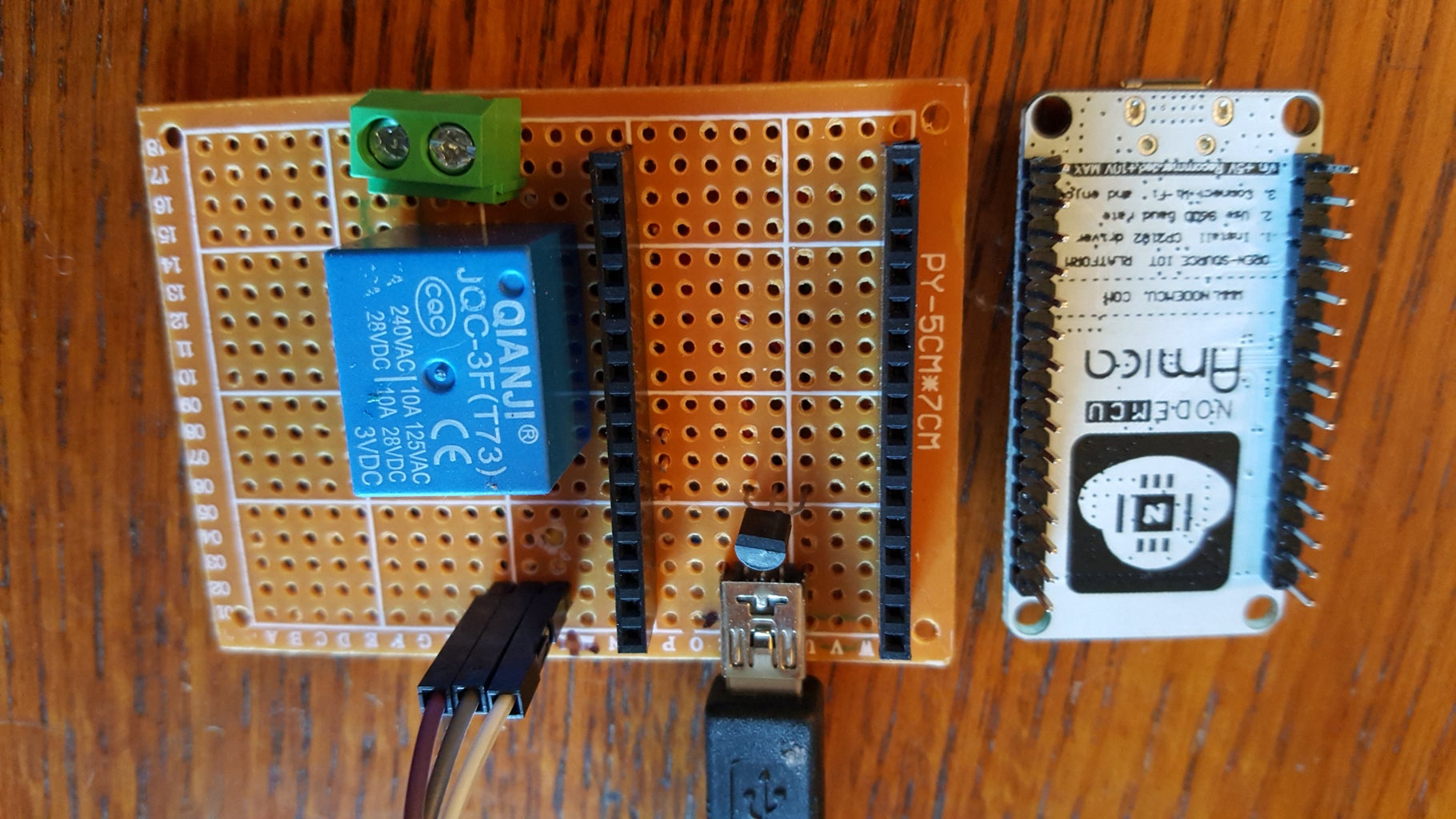 Esp8266 12e Dht Thermostat 5 Steps With Pictures Instructables