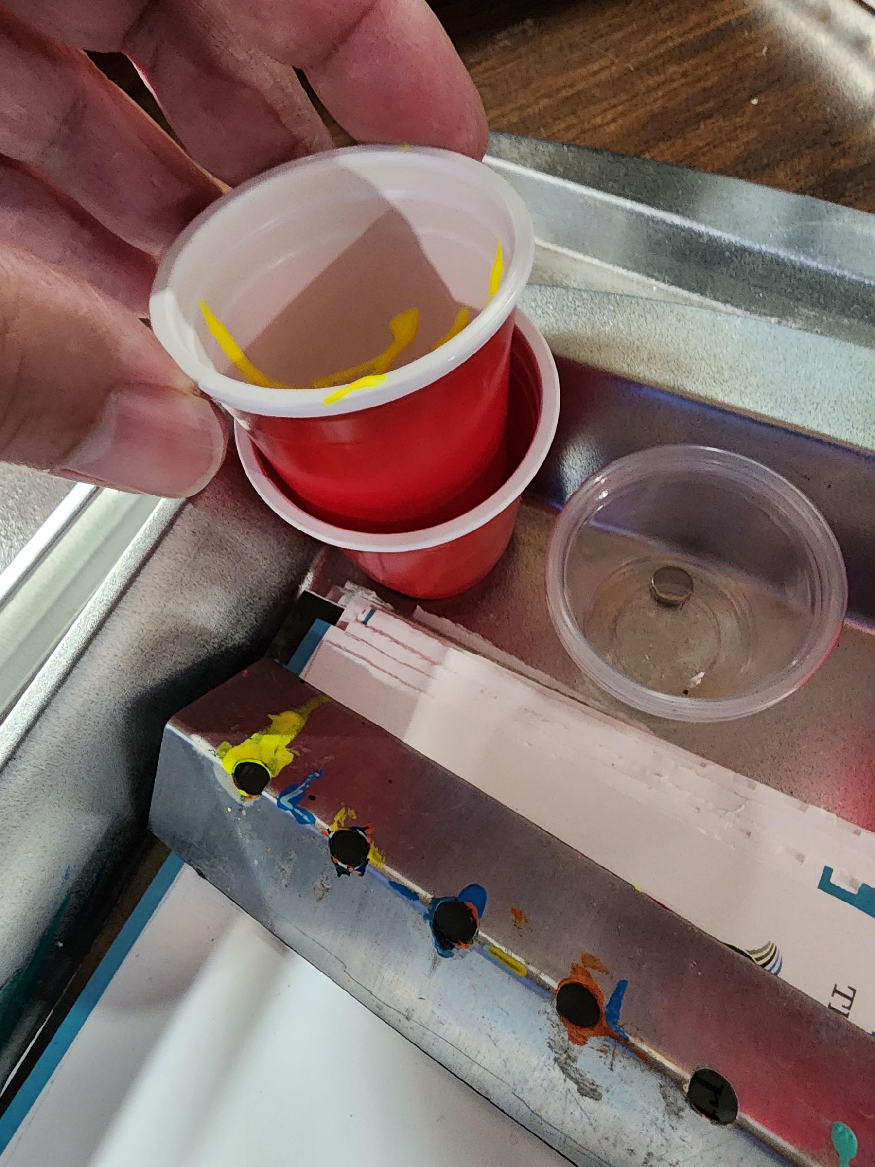 Painting Hack - Paint Mixing Using a CUP IN a MAGNET CUP - Instructables