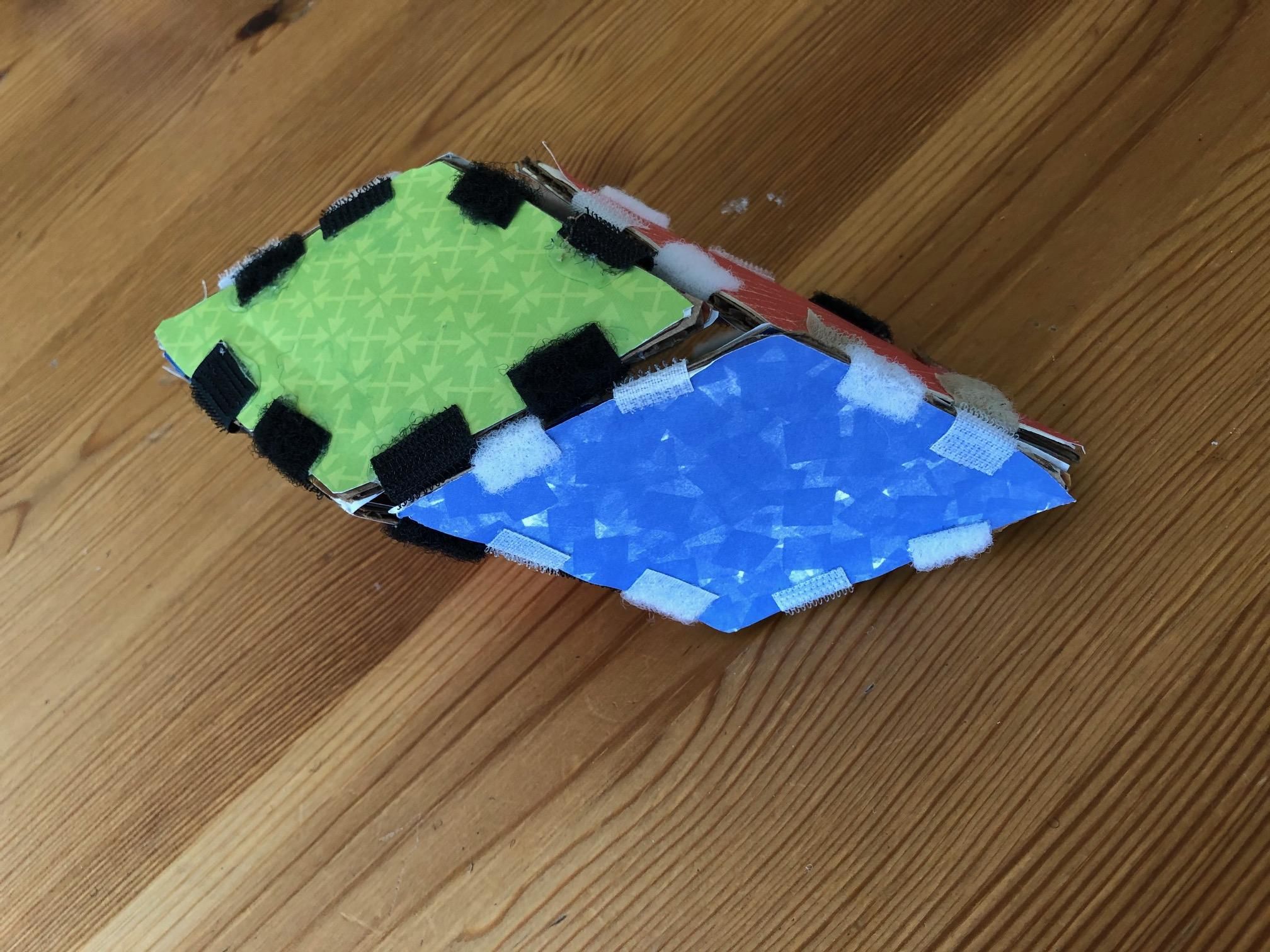 Cardboard and Velcro Building Tiles : 7 Steps (with Pictures ...