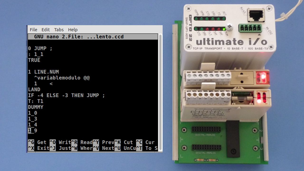 Programar PAC Opto22 Usando FORTH En Linux : 4 Steps - Instructables