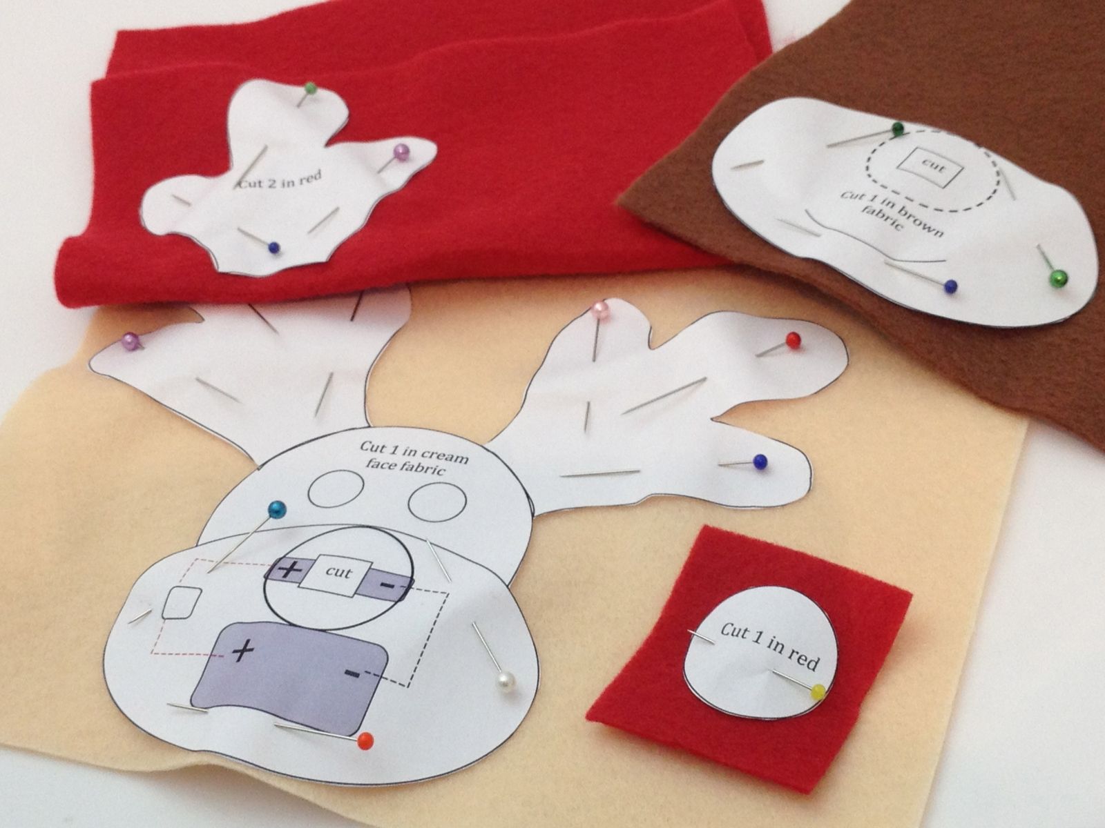 E-Textile Rudolph Christmas Decoration : 4 Steps (with Pictures ...