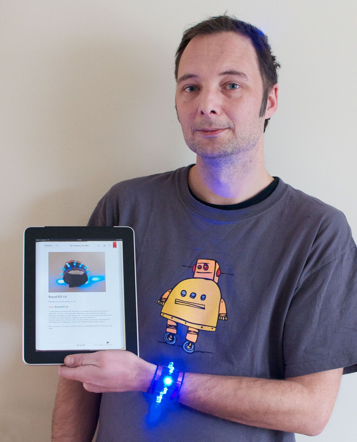 BraceLED - Make a Light Emitting Bracelet Wits LED's : 5 Steps ...
