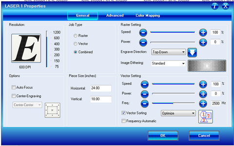 Laser Engraving Test Grid Using Color Mapping : 17 Steps - Instructables