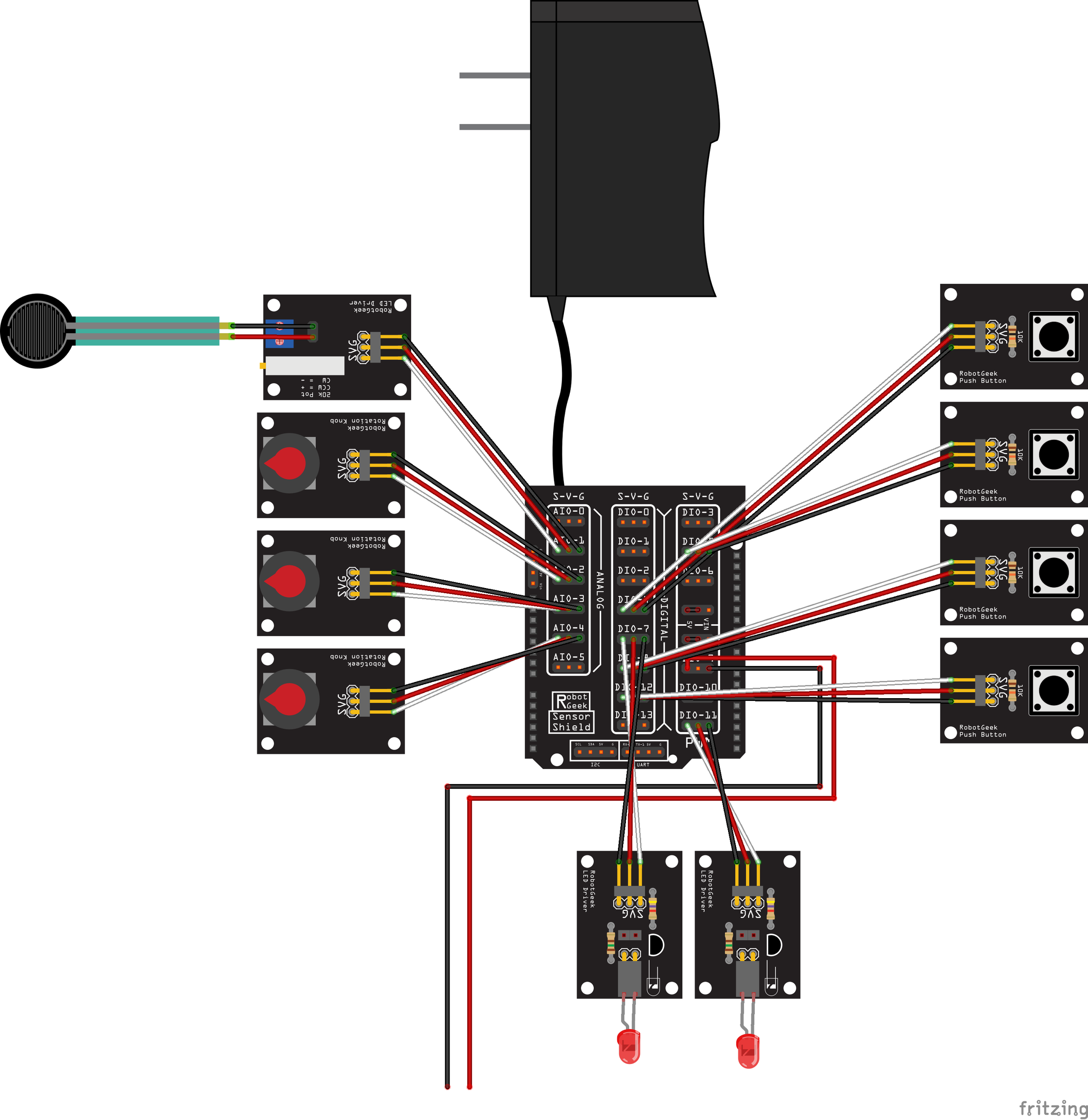 Arduino Arpeggiated Bass Glitch Synth Electronic Instrument : 5 Steps ...